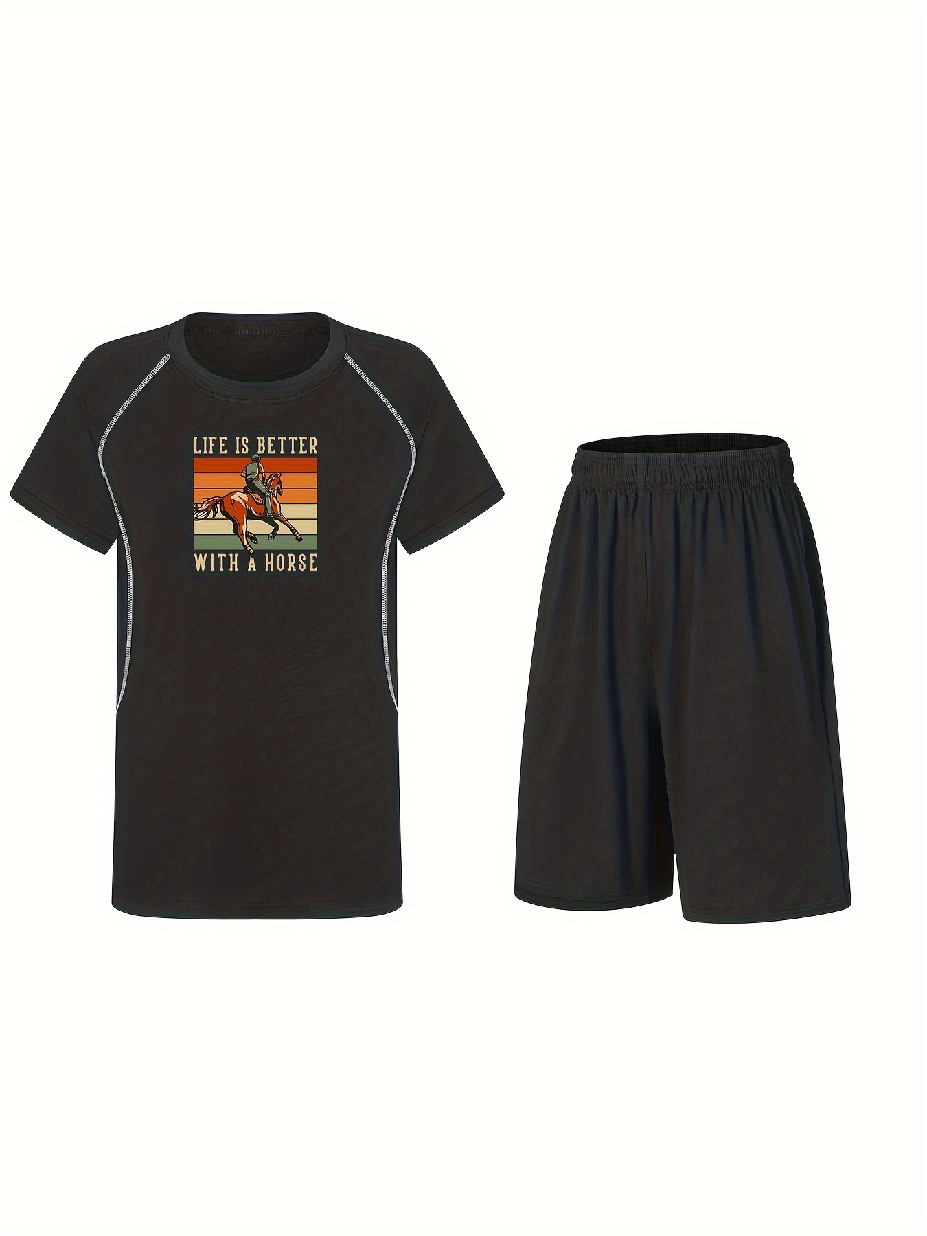 Kids Compression High Elastic Sets Cartoon Cowboy Pattern - Temu Portugal