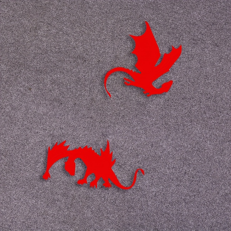 Two Little Dinosaur Car Stickers Vinyl Non fading Waterproof - Temu Ireland