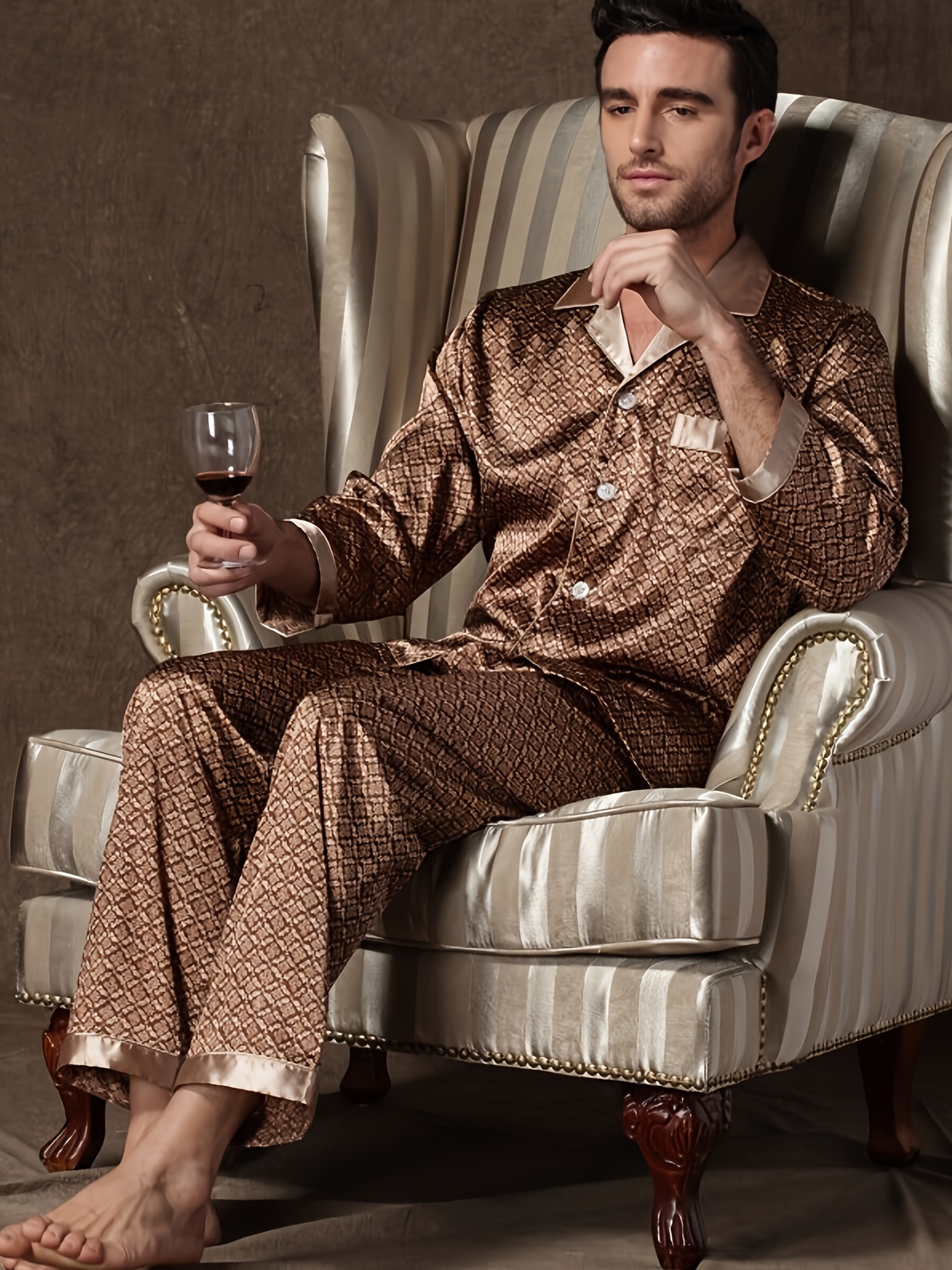 men pajamas sold on Temu United States