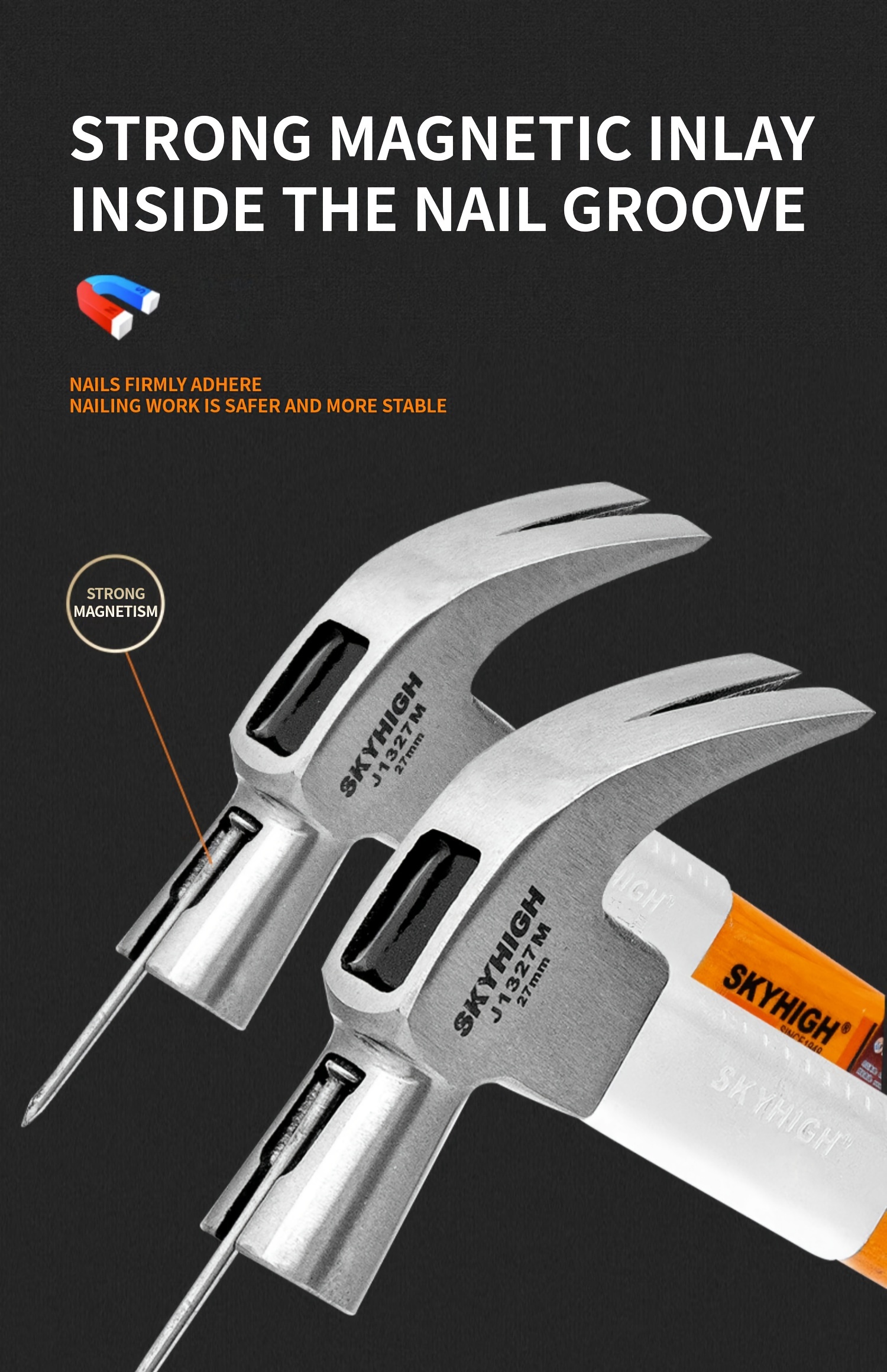 Sheep Horn Hammer Magnetic Hammer Pitted Sheep Horn - Temu