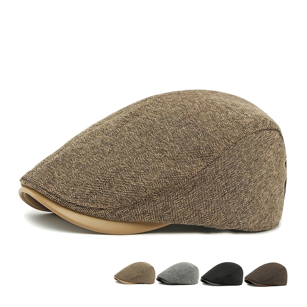 men hats newsboy sold on Temu United States