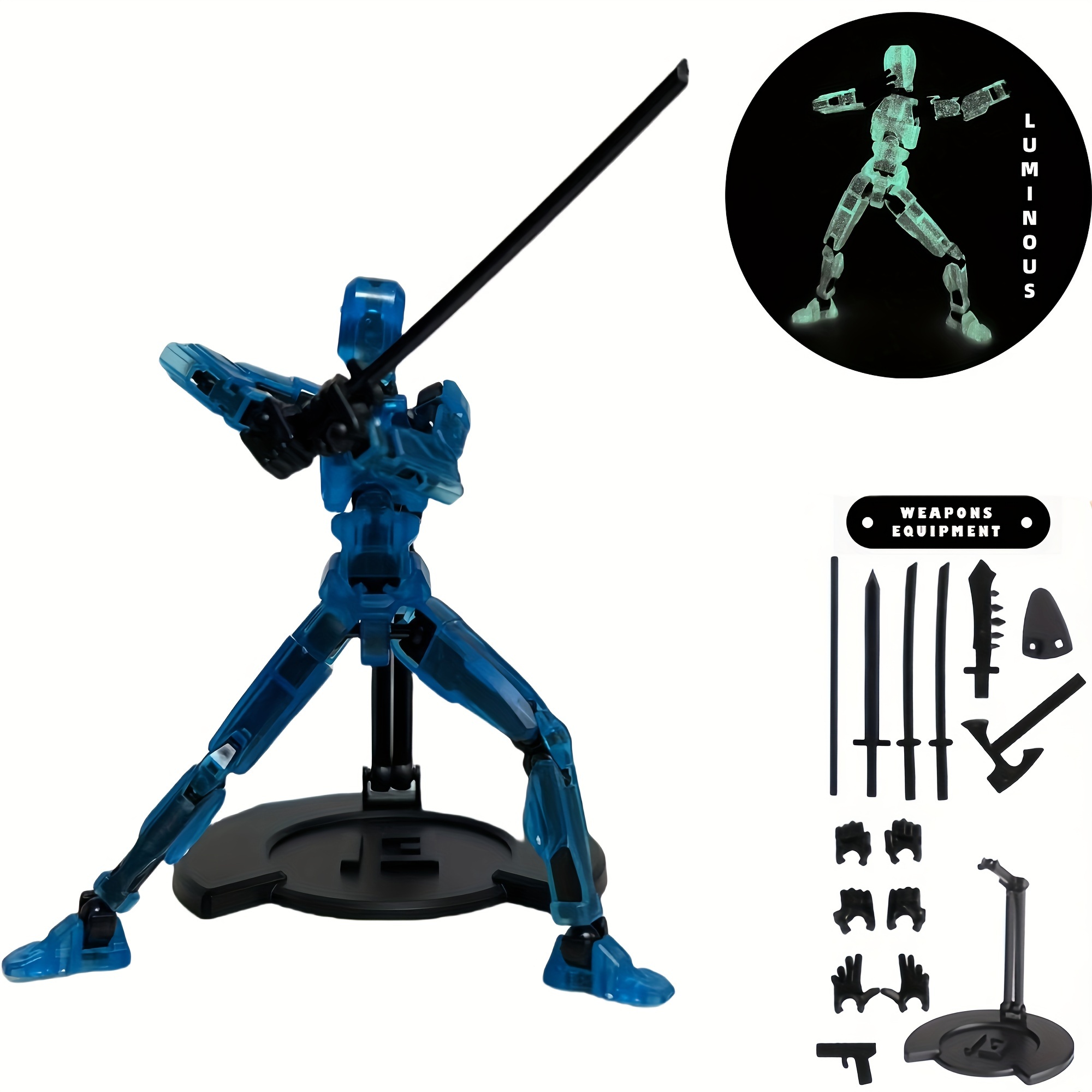 dummy 13 action figure sold on Temu United States