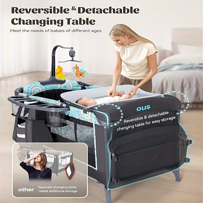 bassinet sold on Temu United States