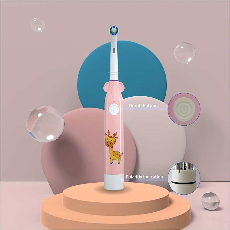 Cute Cartoon Electric Toothbrush Adults Waterproof Oral Care - Temu ...