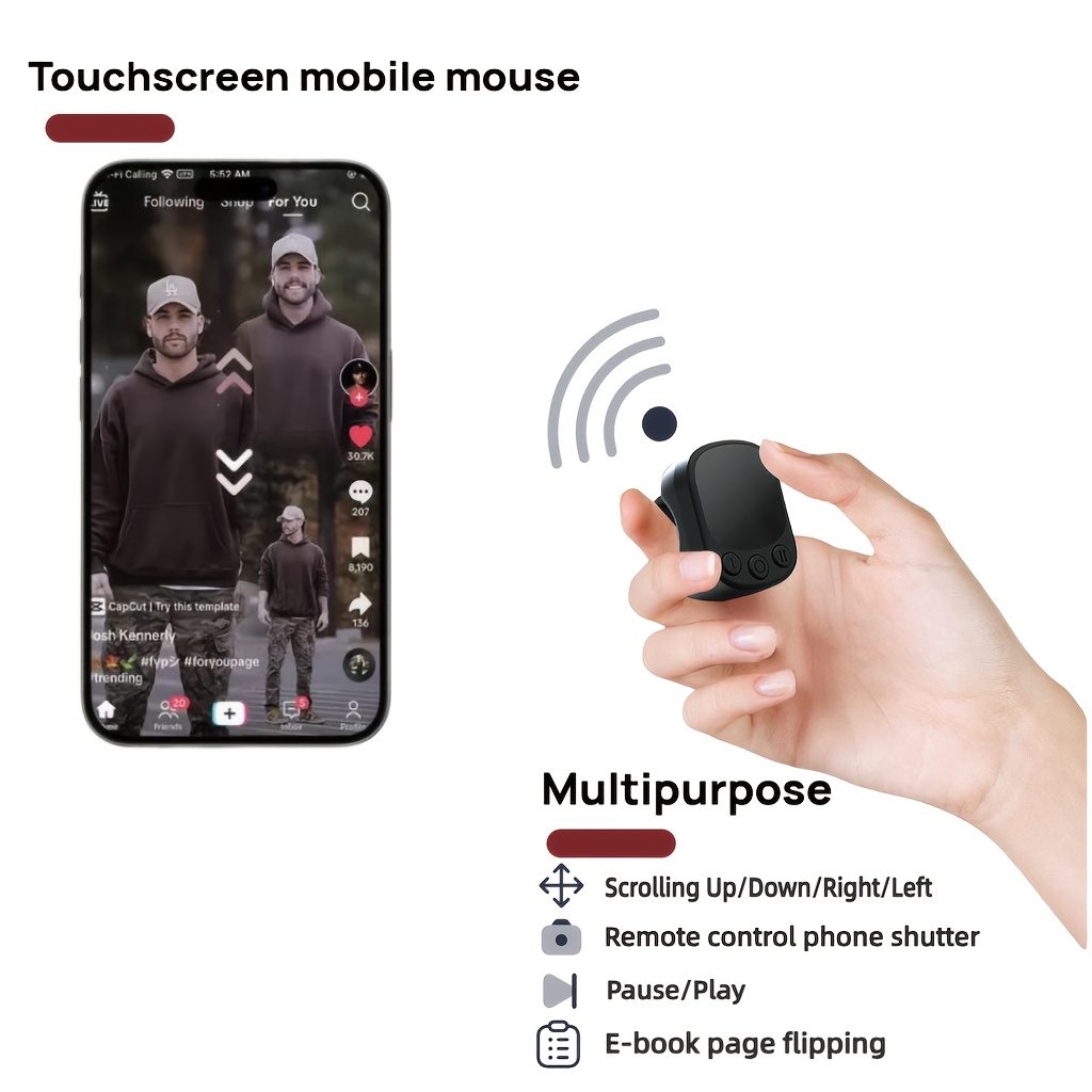 wireless touchpad sold on Temu United States