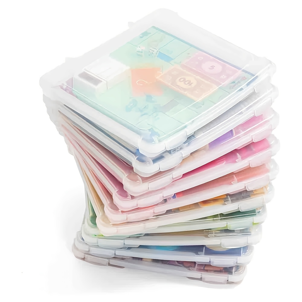 portable board game organizer plastic project storage case - Temu