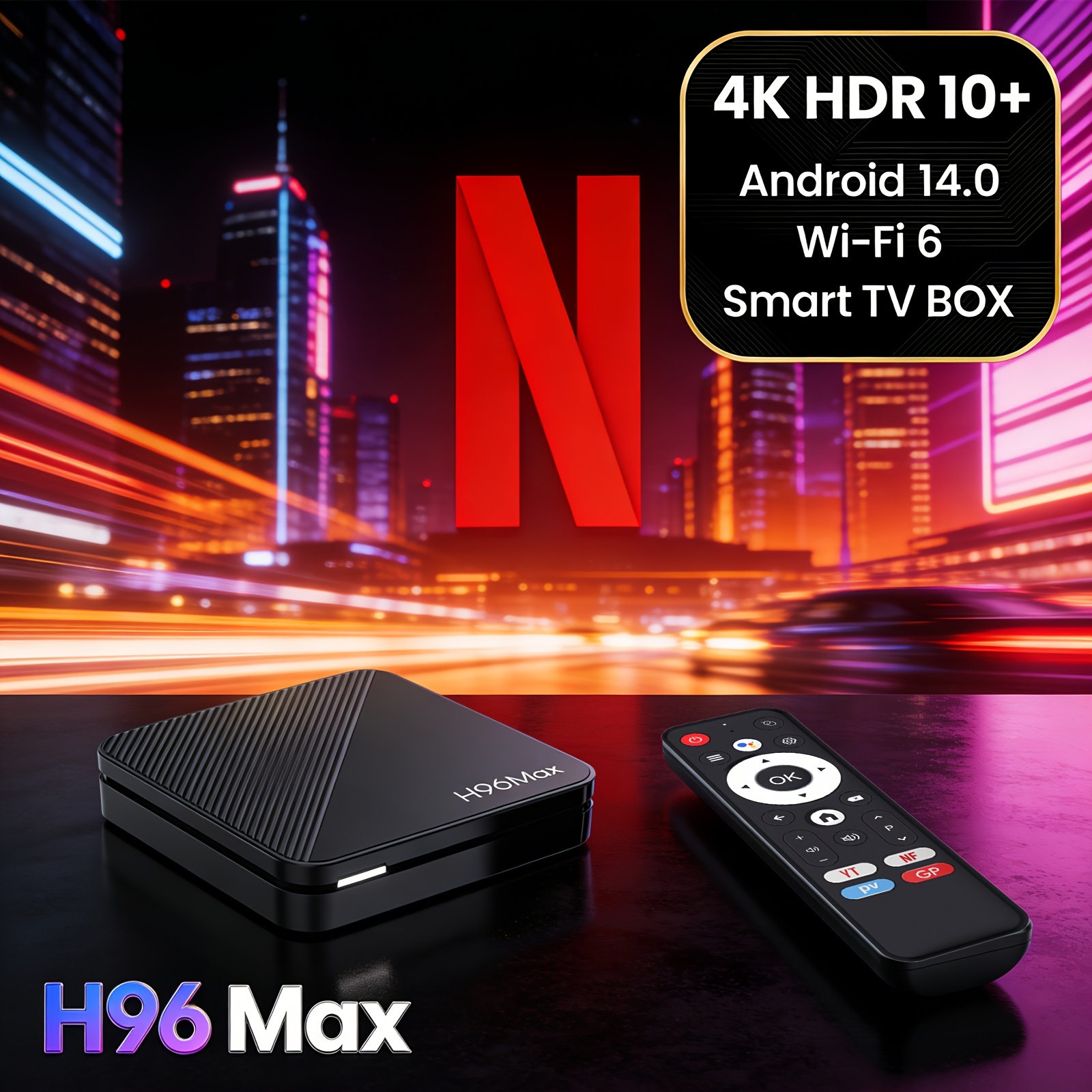 tv box sold on Temu United States