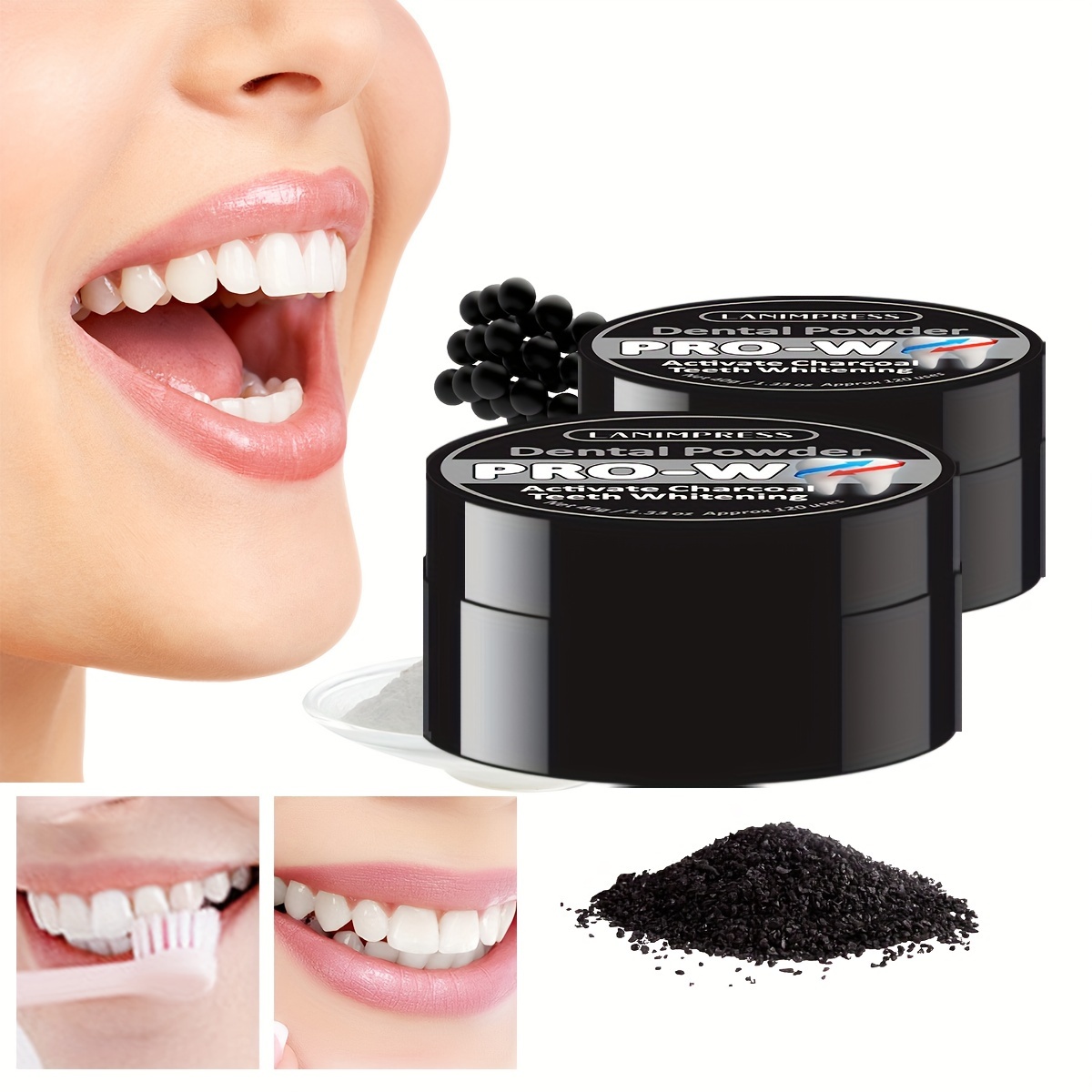 Charcoal For White Teeth - Temu