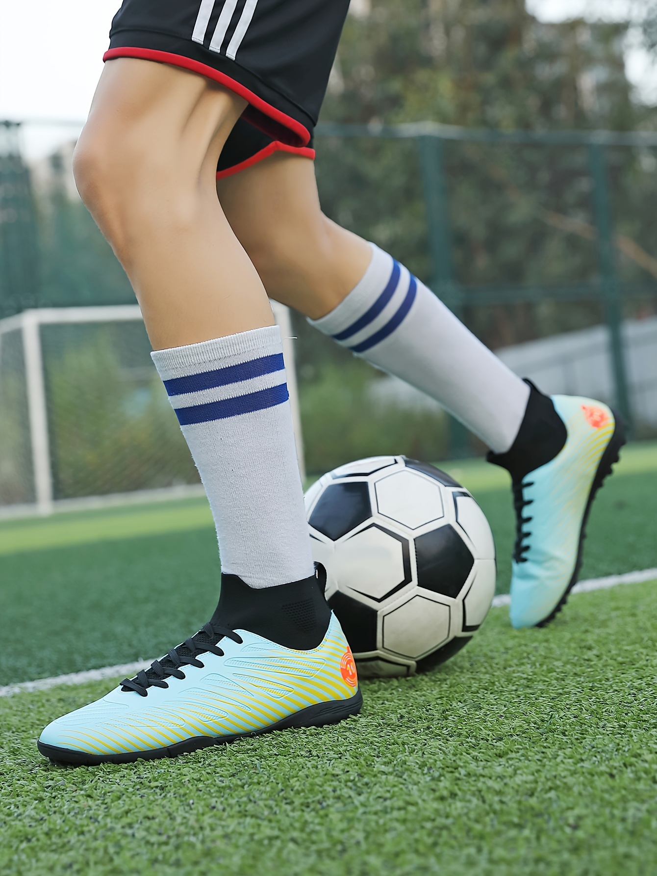 Men's Professional Soccer Cleats Tf Turf Ground Anti slip - Temu