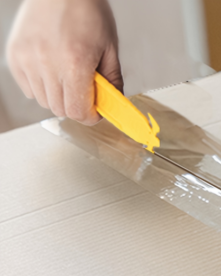 T Tovia Sk2 Steel Safety Box Cutter With Concealed Blade And Tape ...