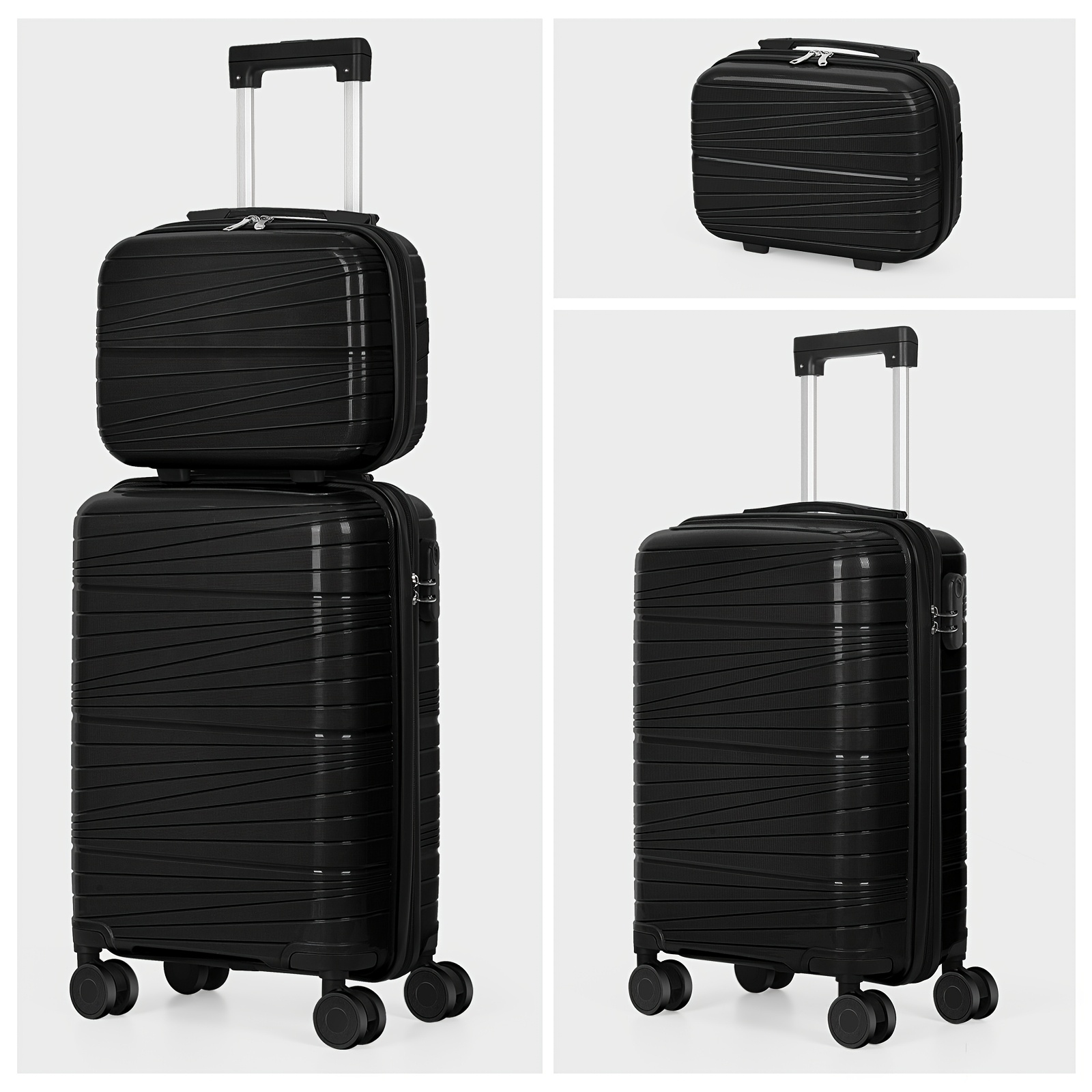 carry on luggage bags sold on Temu United States