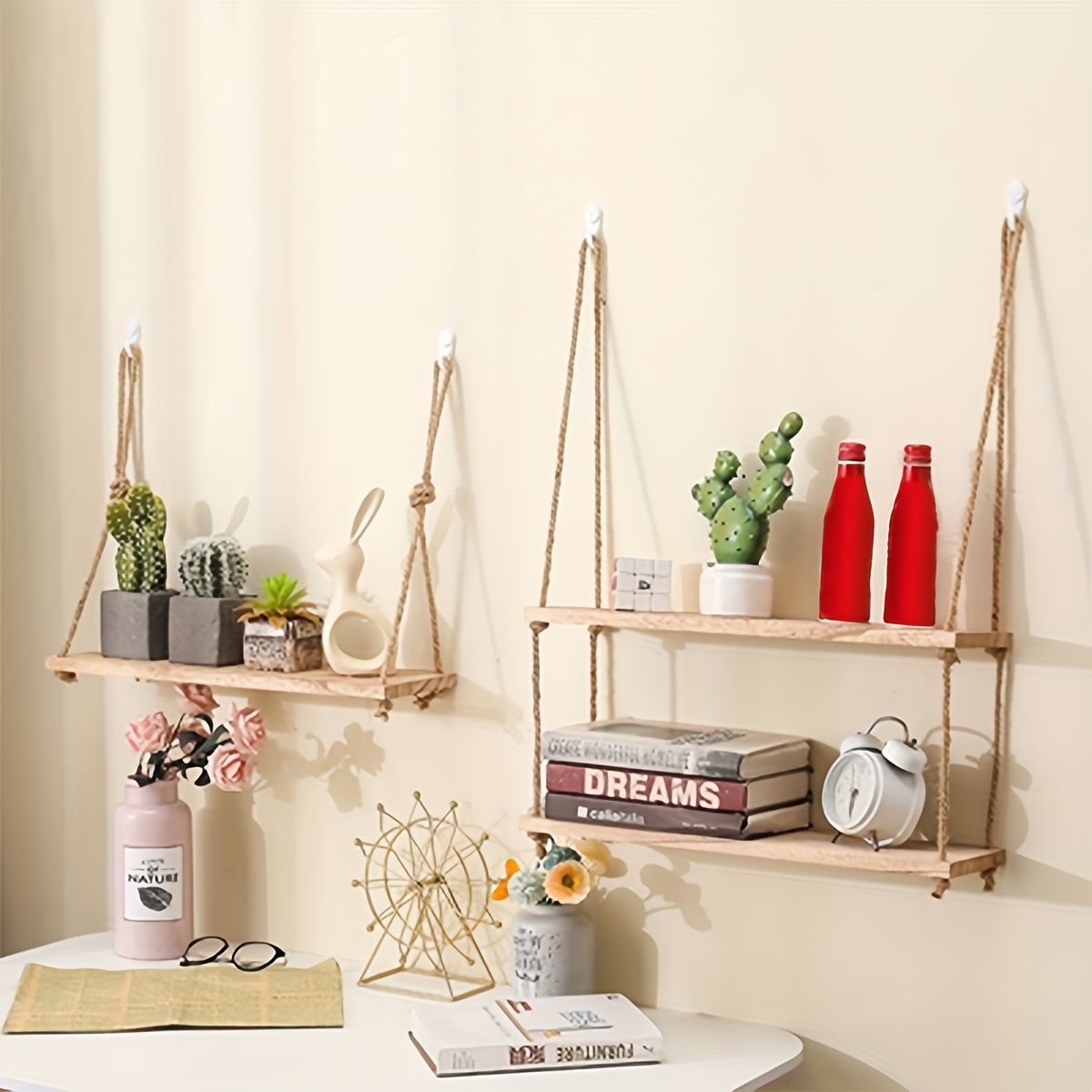 hanging shelves sold on Temu Australia