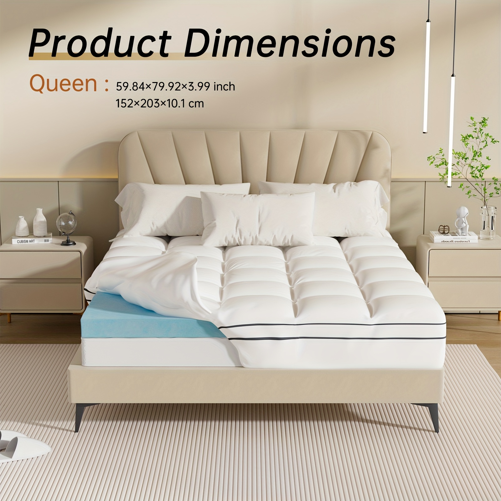 mattresses sold on Temu United States