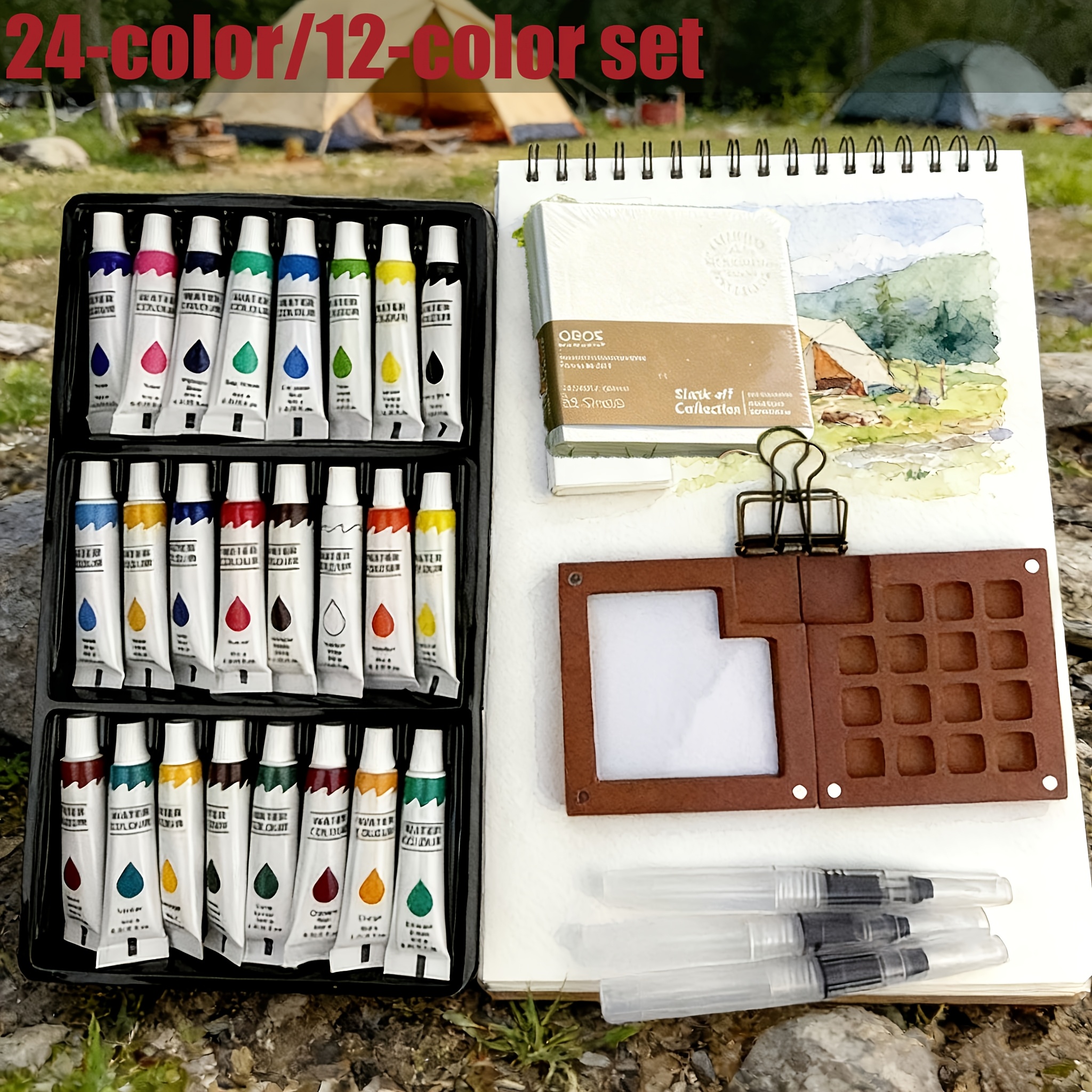 miniature paint set sold on Temu United States