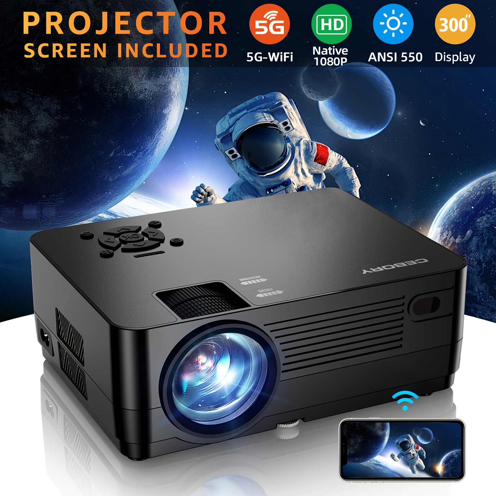 Vision: Your Brightest Ideas with Our Multimedia Projectors - Temu