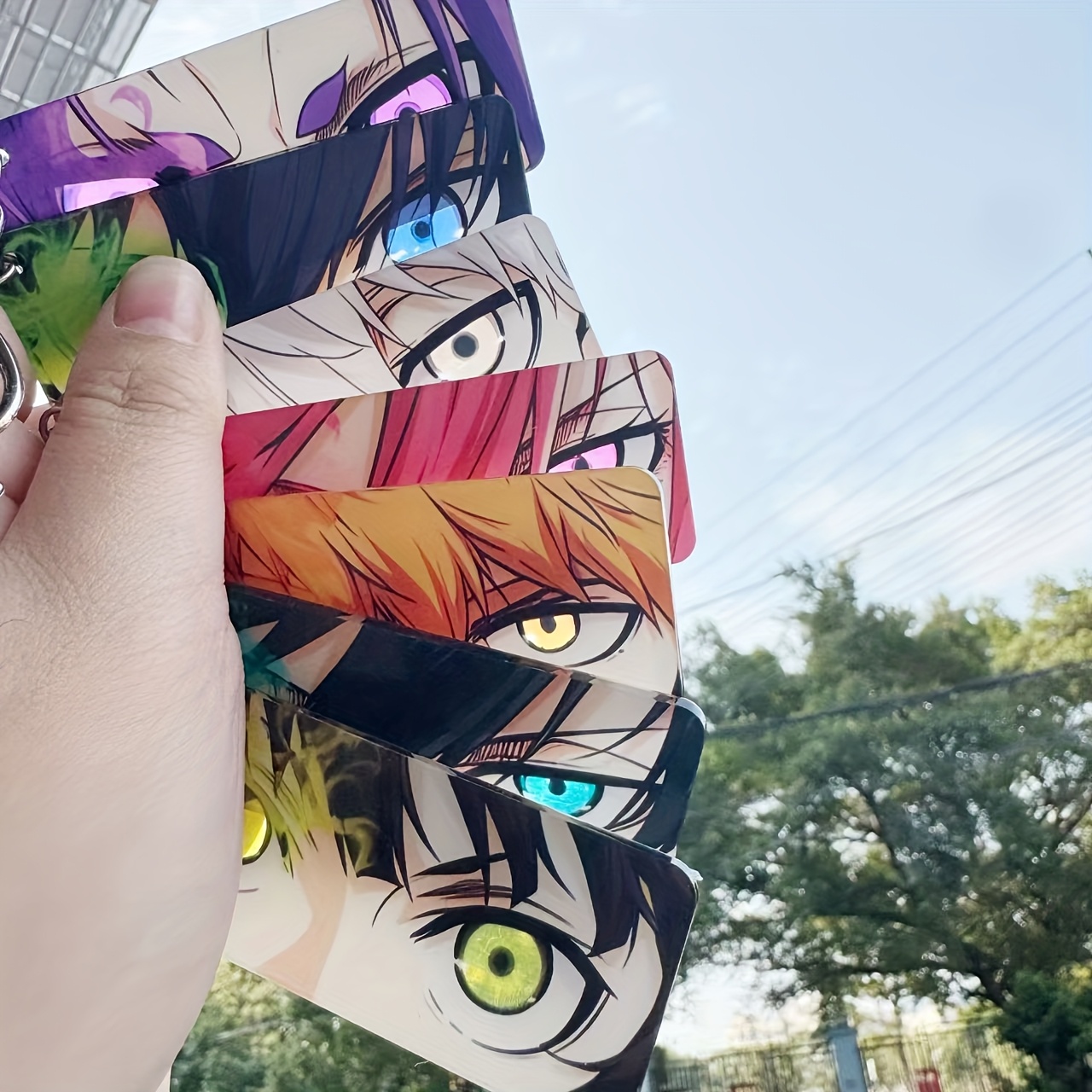 anime keychains sold on Temu New Zealand