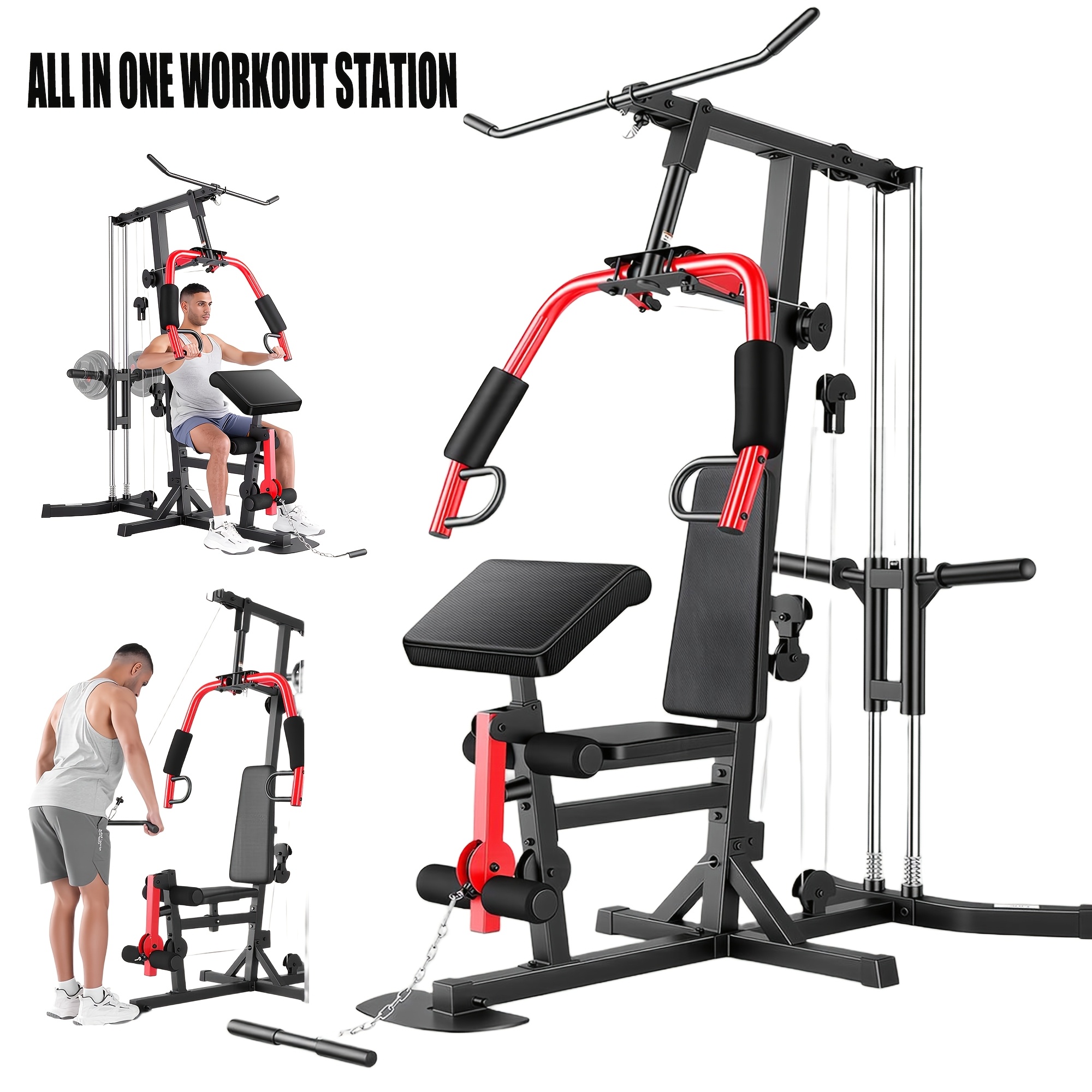 exercise equipment machines sold on Temu United States