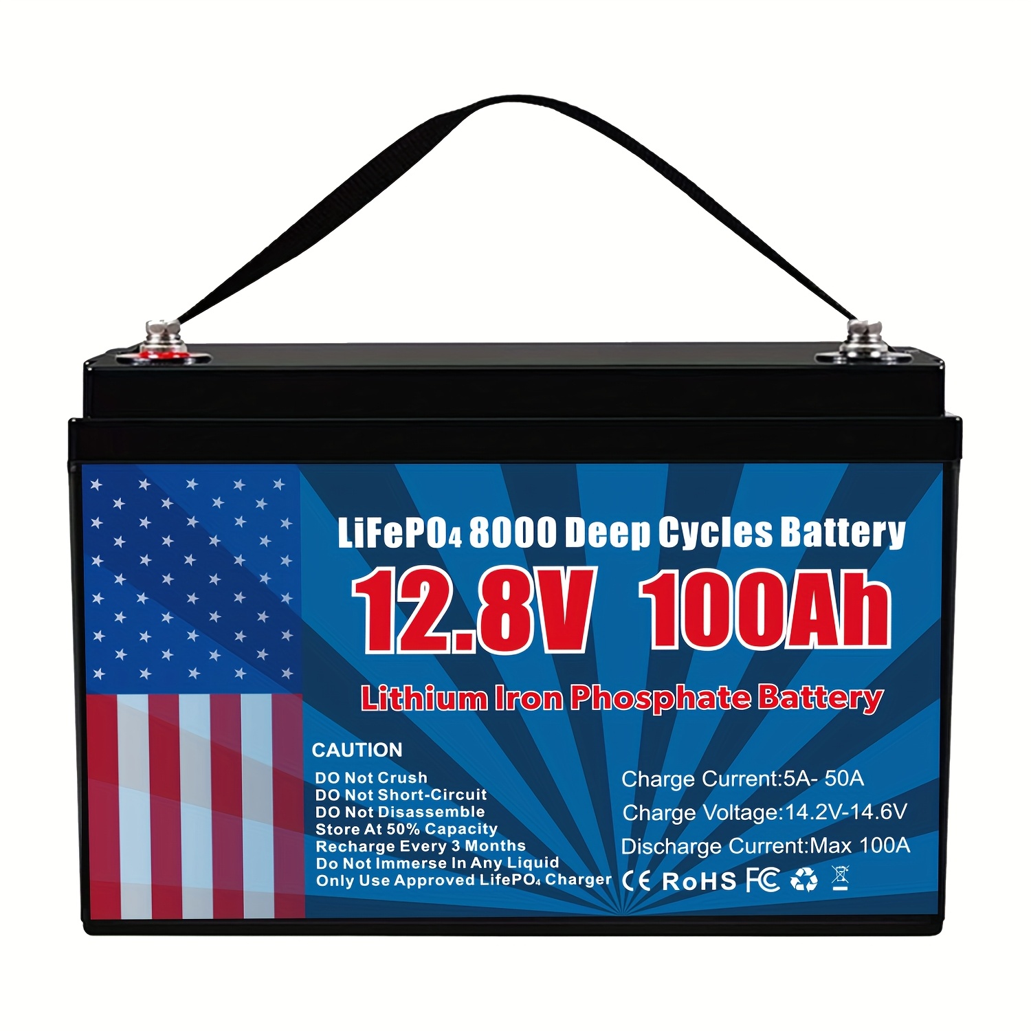 12v battery sold on Temu United States