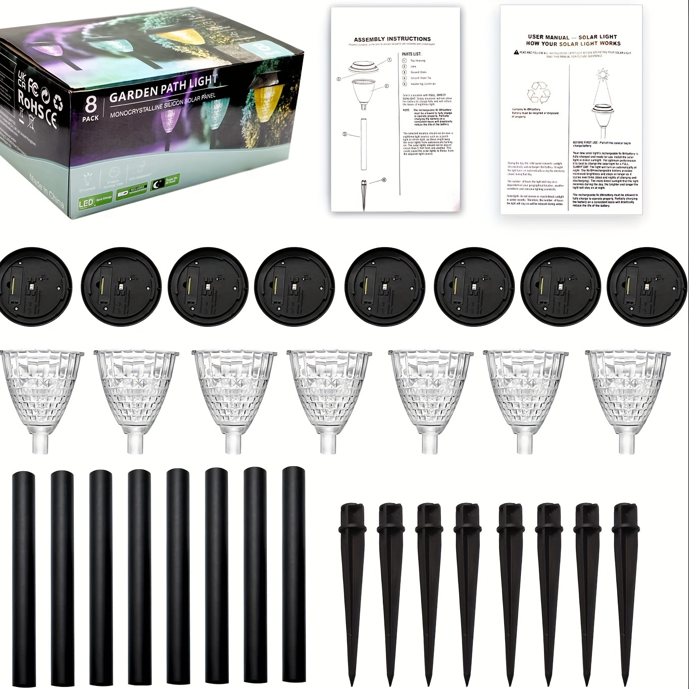 Tan Energy Light Plus Size Outdoor Shadow Lawn Light Rgb - Temu Australia