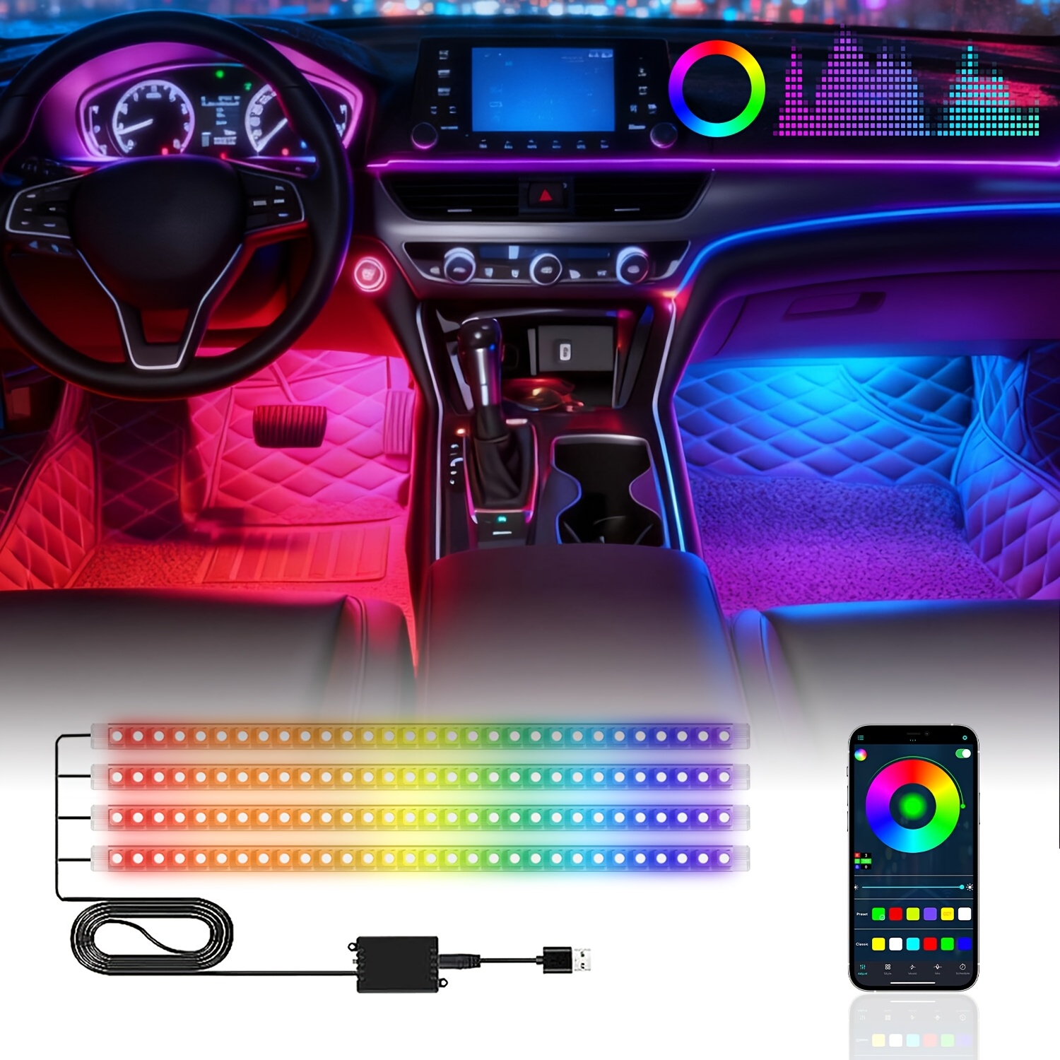 car gadgets sold on Temu United States