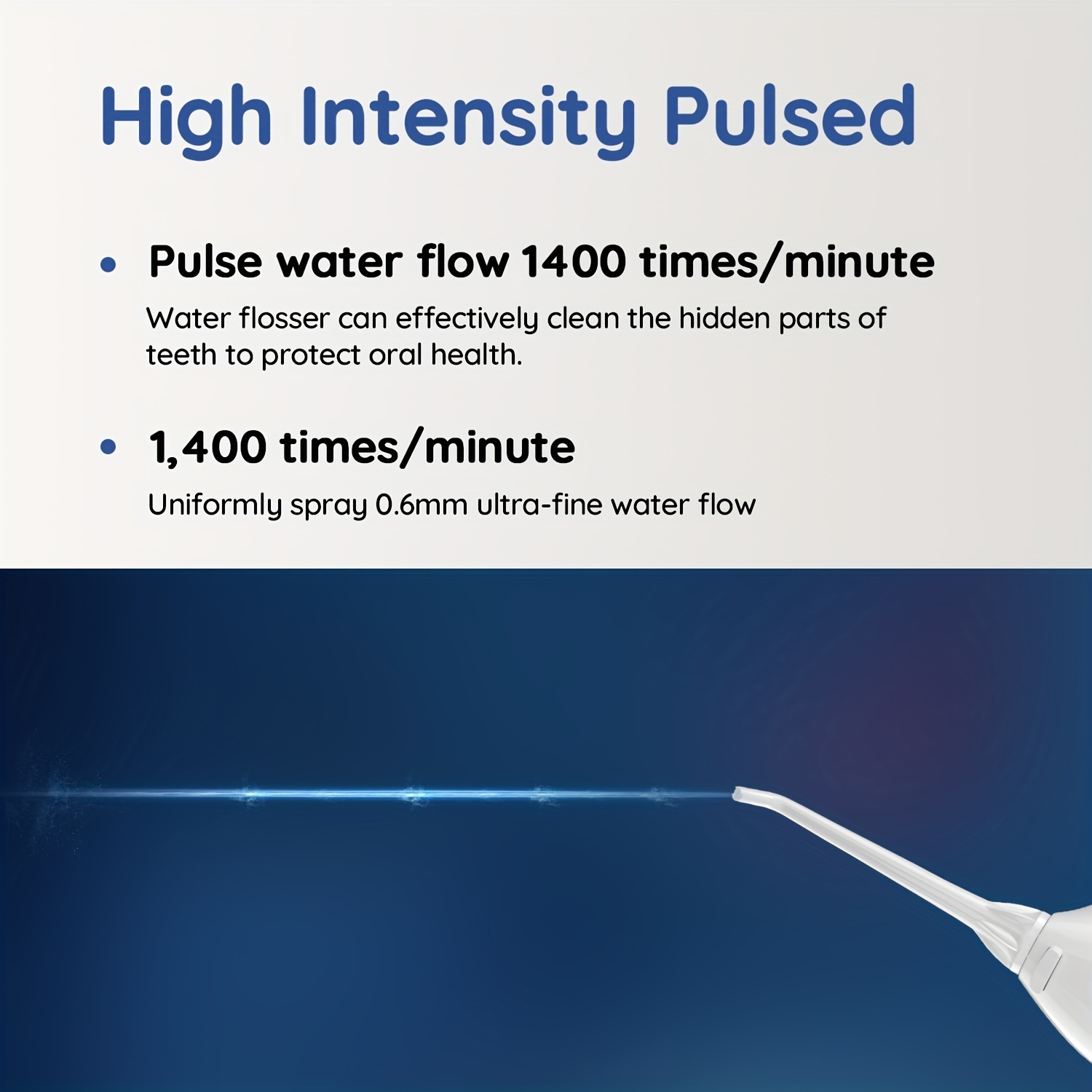 Portable Electric Water Flosser Rechargeable Oral Irrigator - Temu