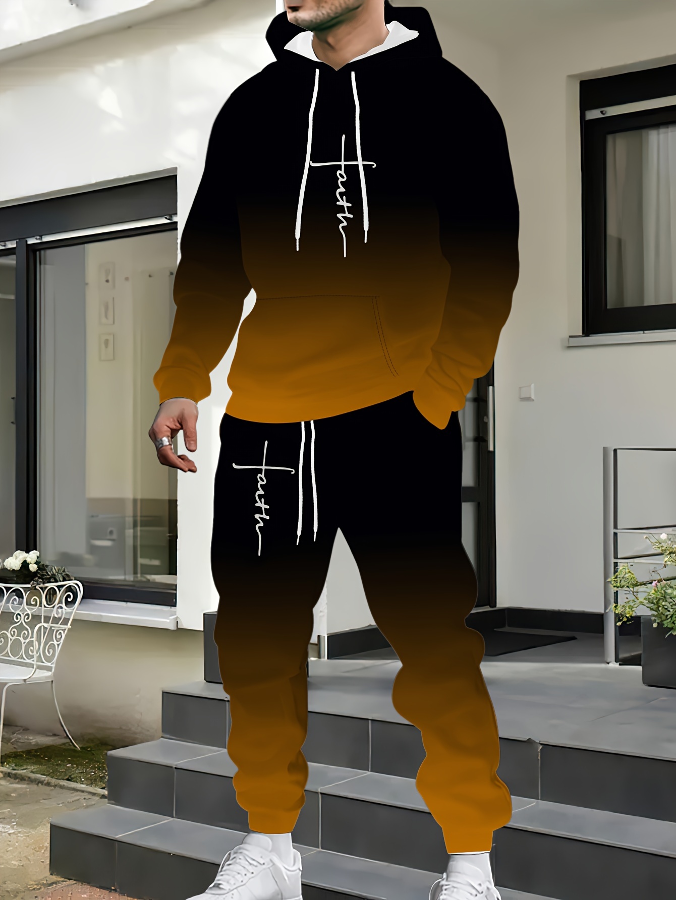 mens sweat suits sold on Temu United States