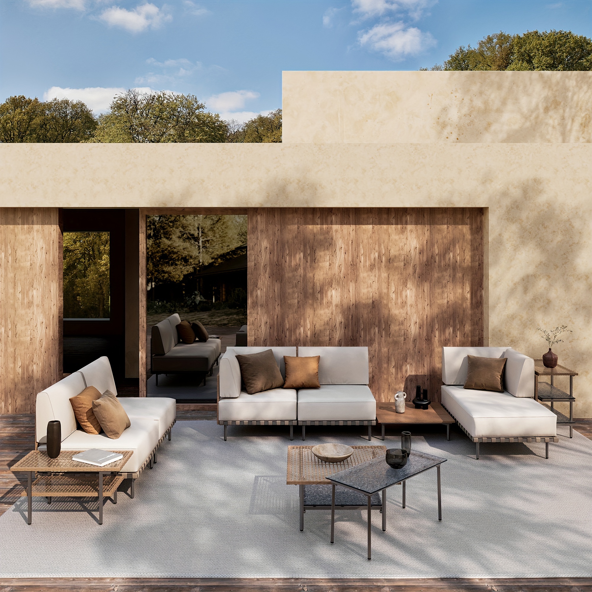 outdoor patio furniture sold on Temu United States