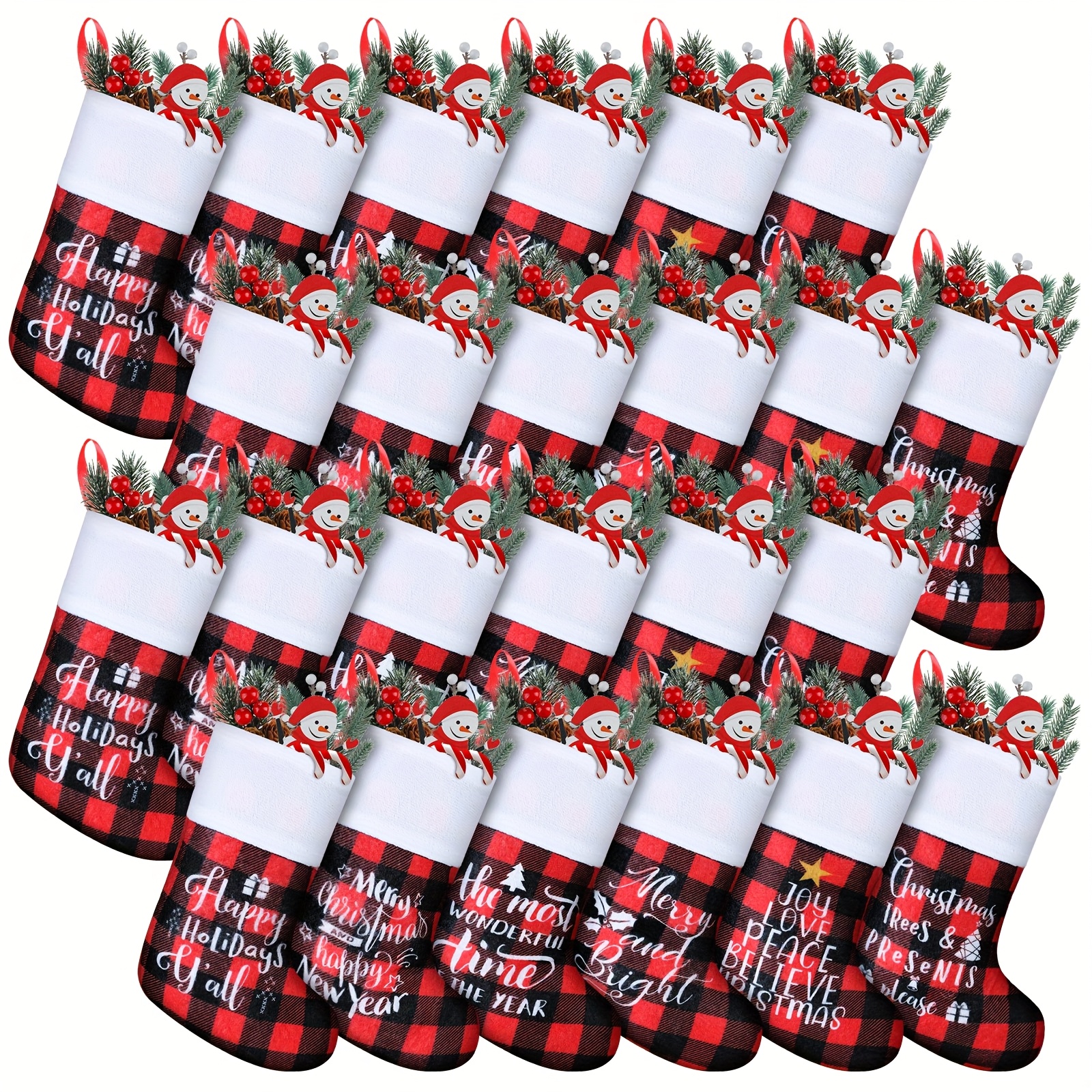 christmas stockings sold on Temu United States