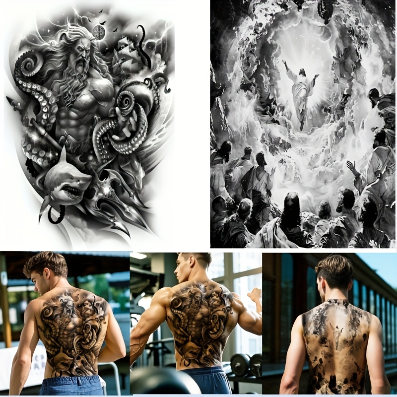 Unique Full Back Tattoos