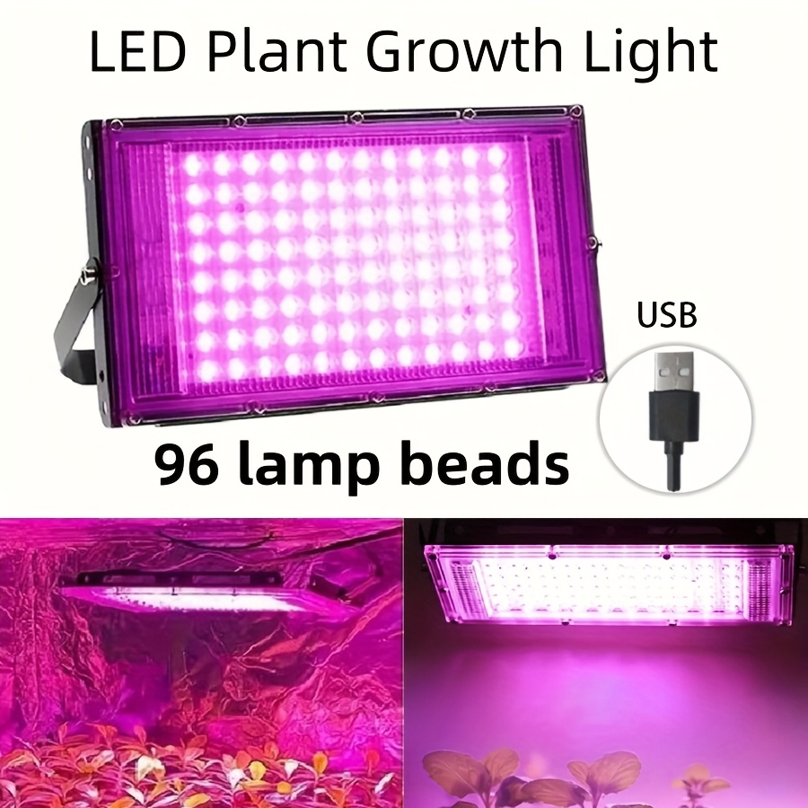 led grow lights sold on Temu United States