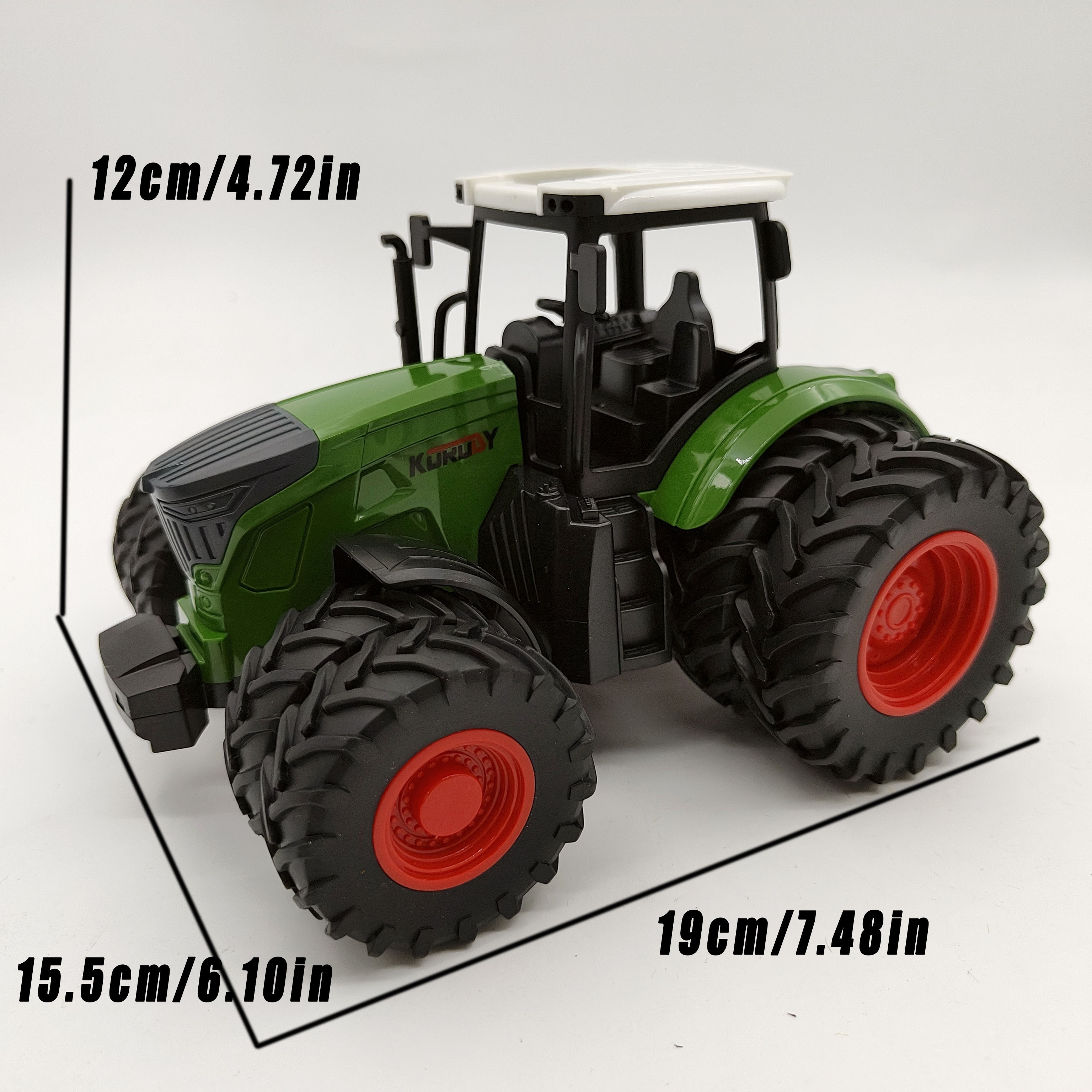 Plastic 8 wheel Farm Tractor Toy Weather resistant - Temu