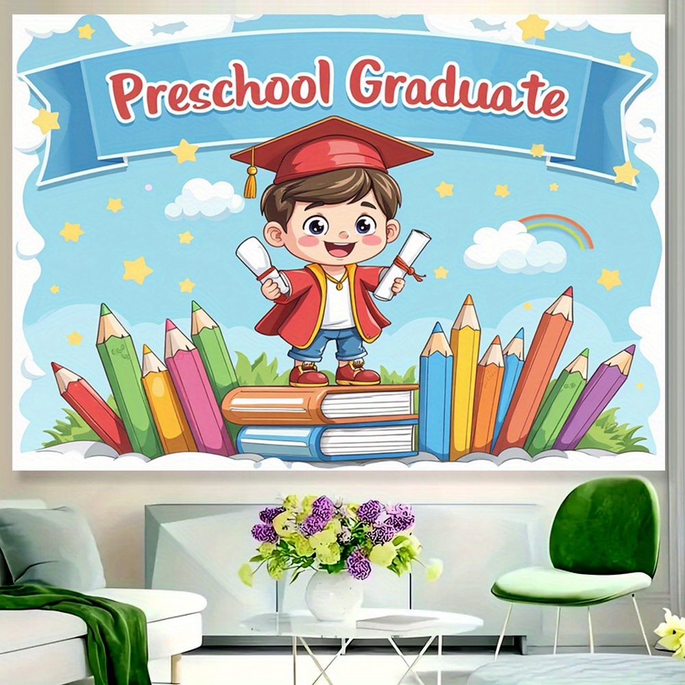 Preschool Graduation Ceremony Stage Decoration Kindergarten Graduation
