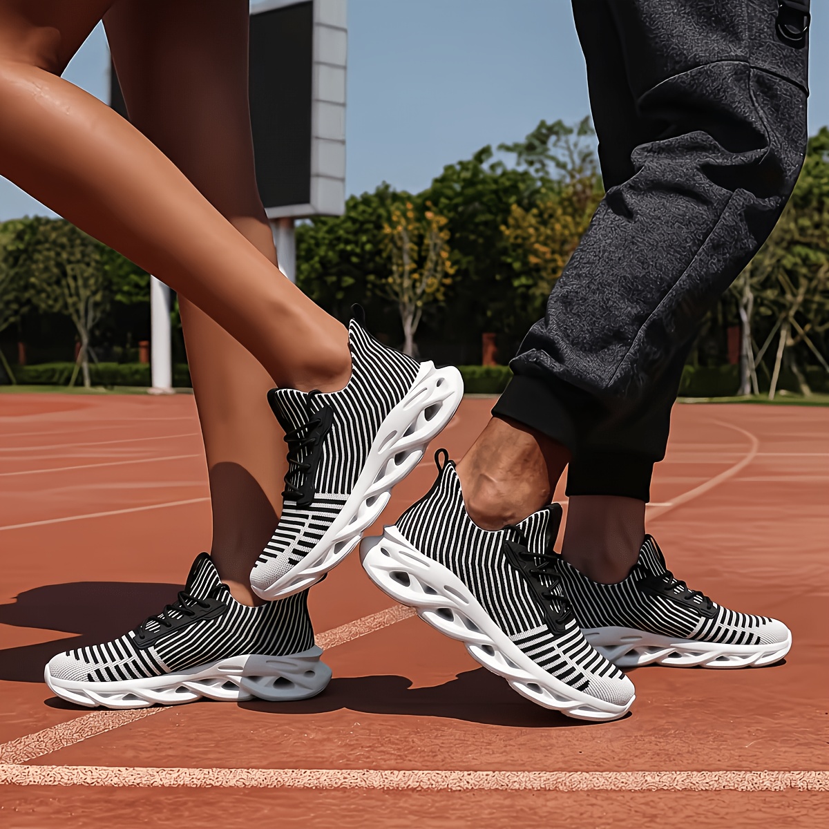 mens workout shoes sold on Temu United States
