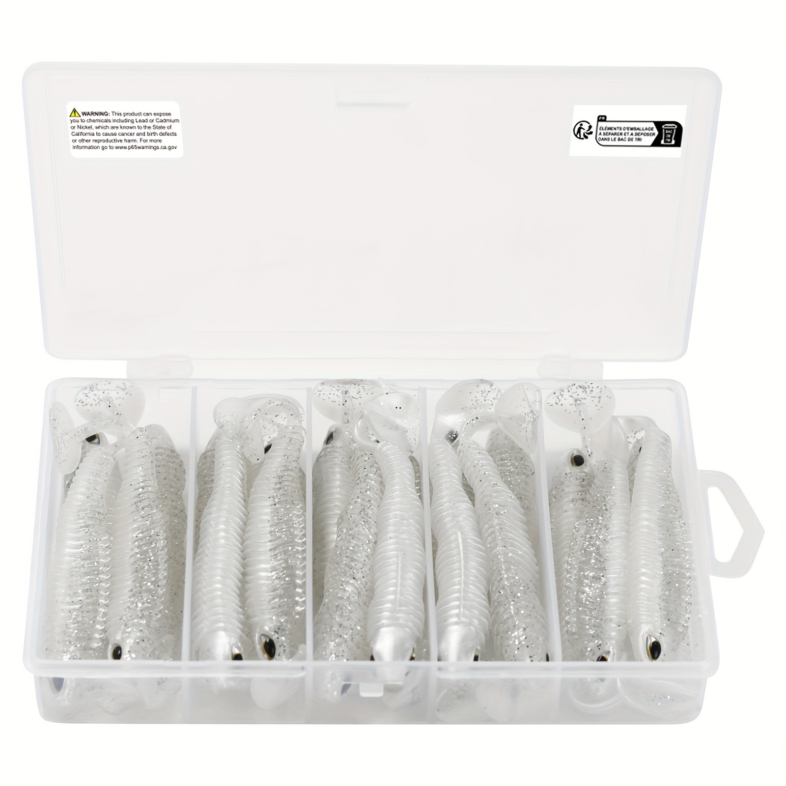 soft plastic baits sold on Temu United States