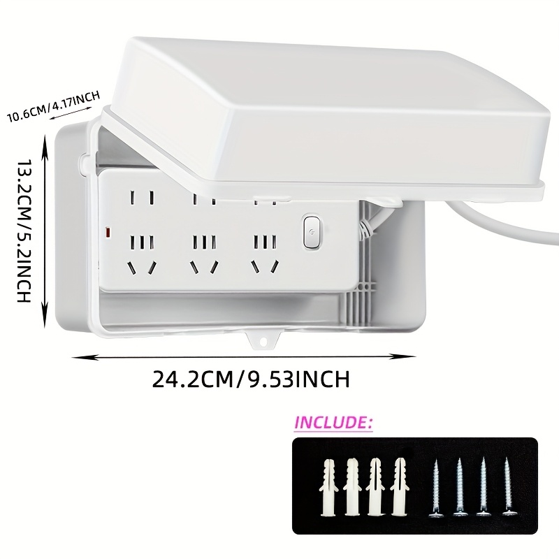 Install Outdoor Electrical Waterproof Box
