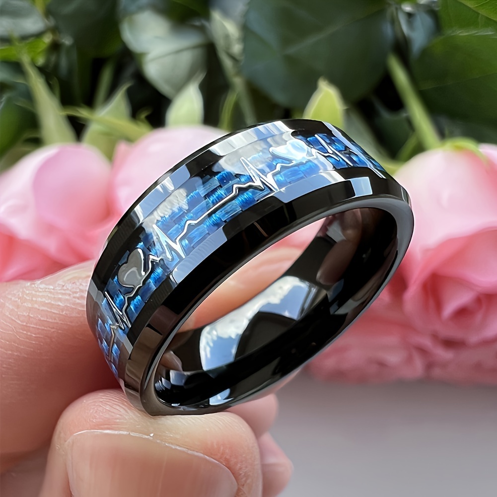 fashionable stainless steel ring high quality men women Temu United Kingdom