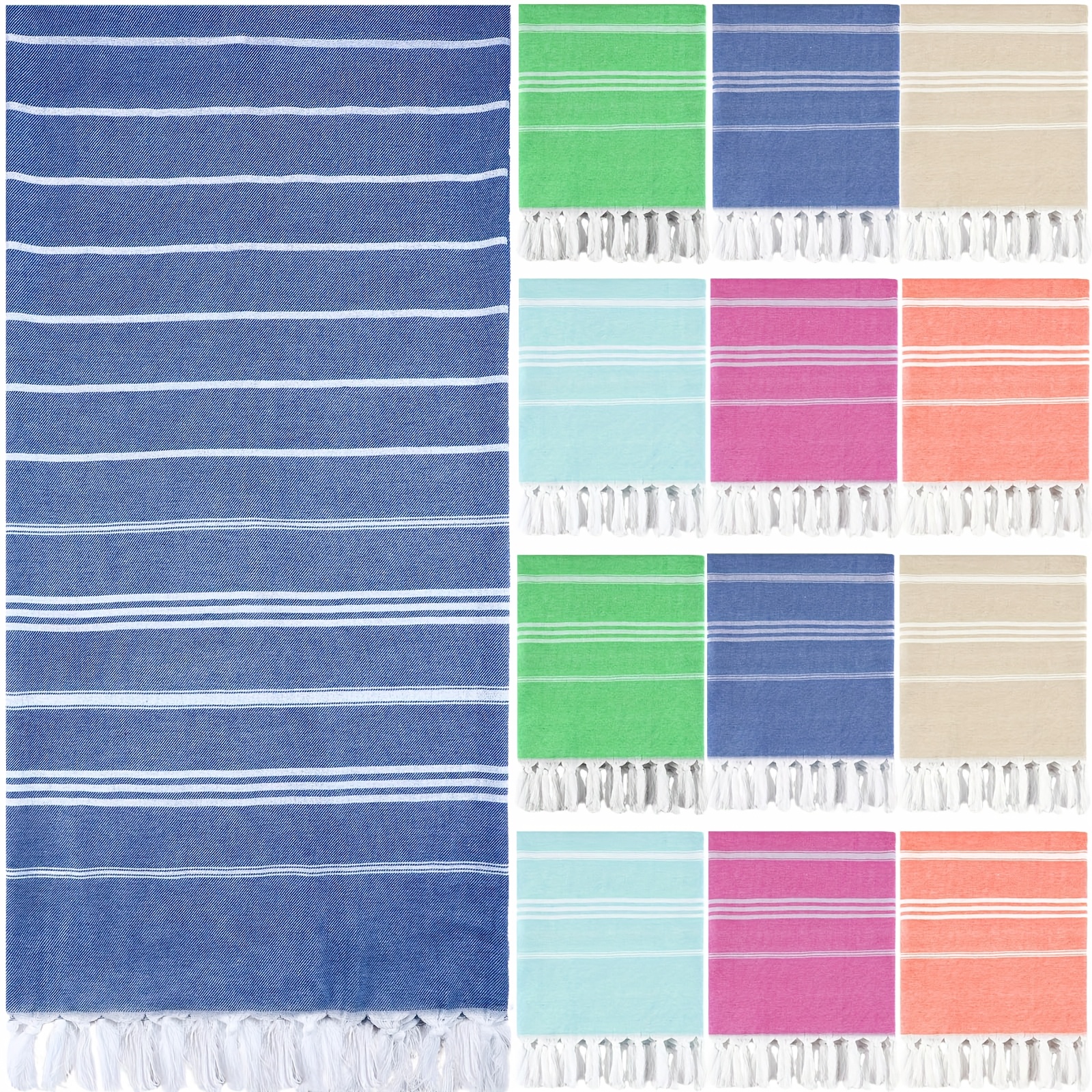 turkish cotton towels sold on Temu United States