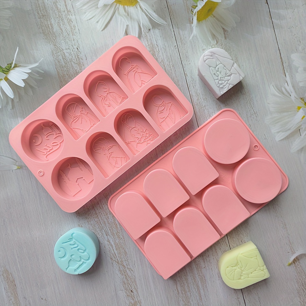 Festive Oval Silicone Mold Set Chocolate - Temu