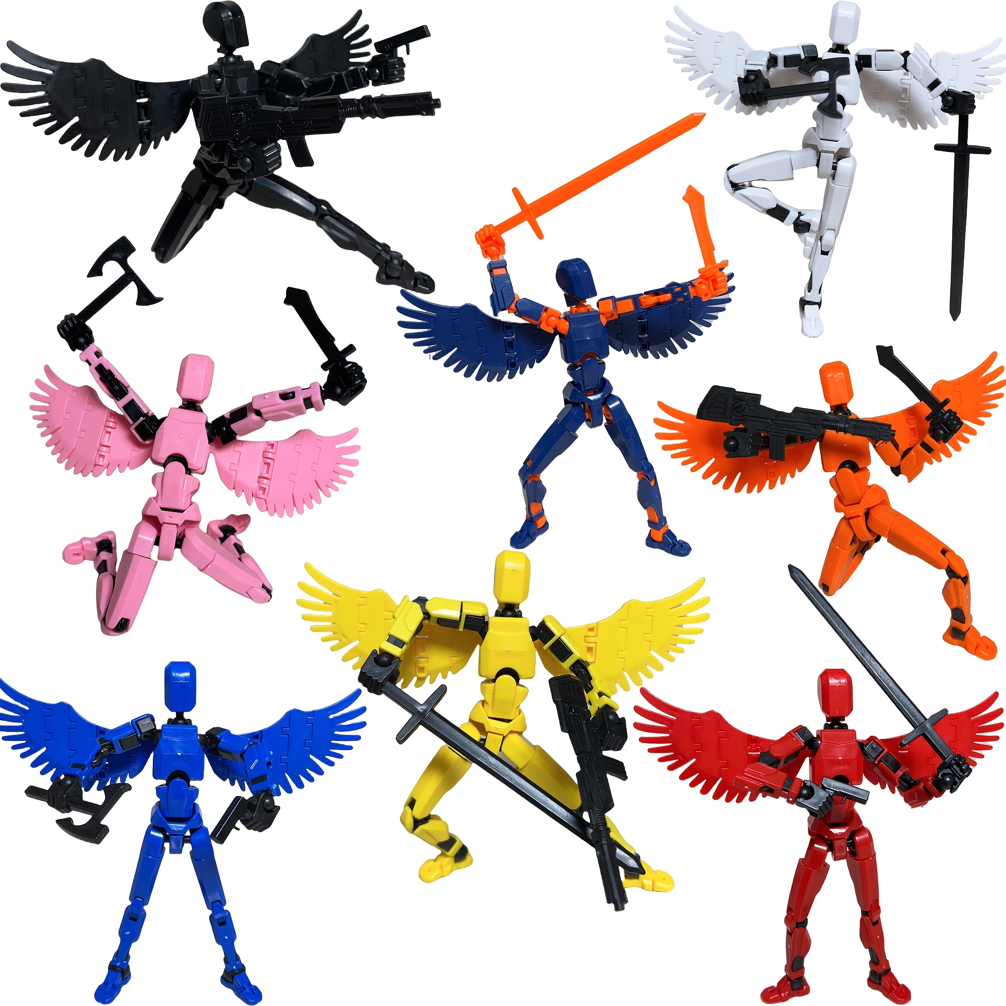 dummy 13 action figure sold on Temu United States