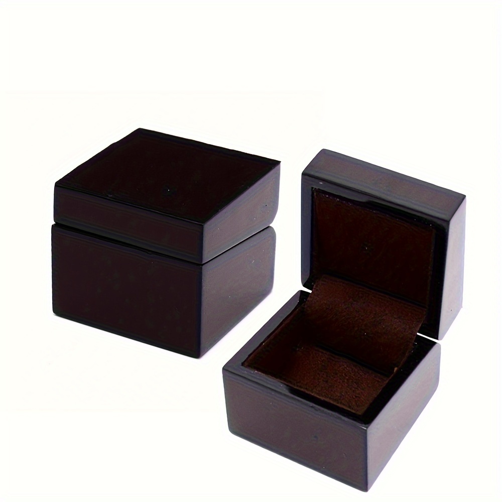 Wooden Jewelry Box Flip Cover Foam Mat - Temu Ireland