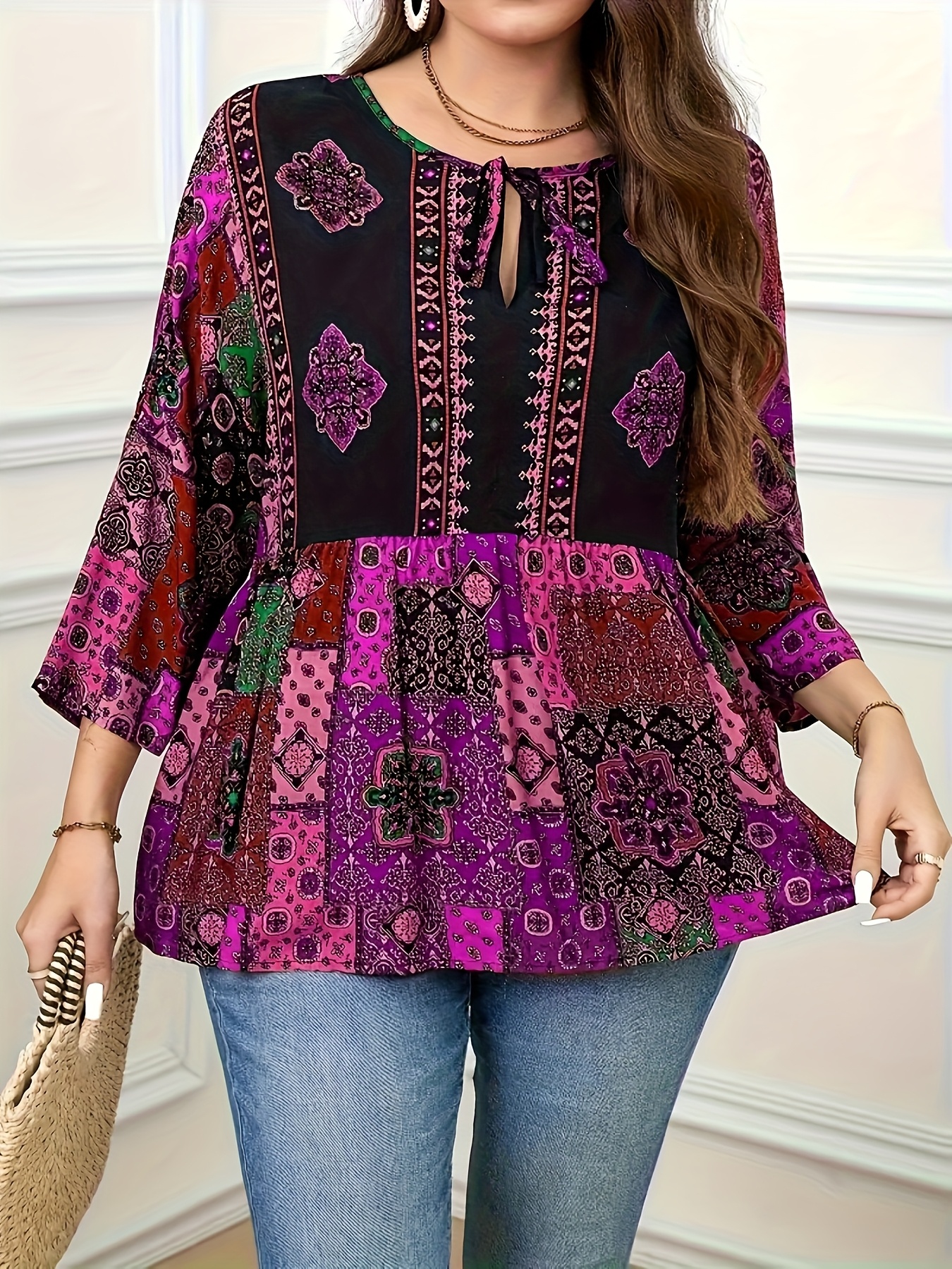 women plus size tops sold on Temu Australia