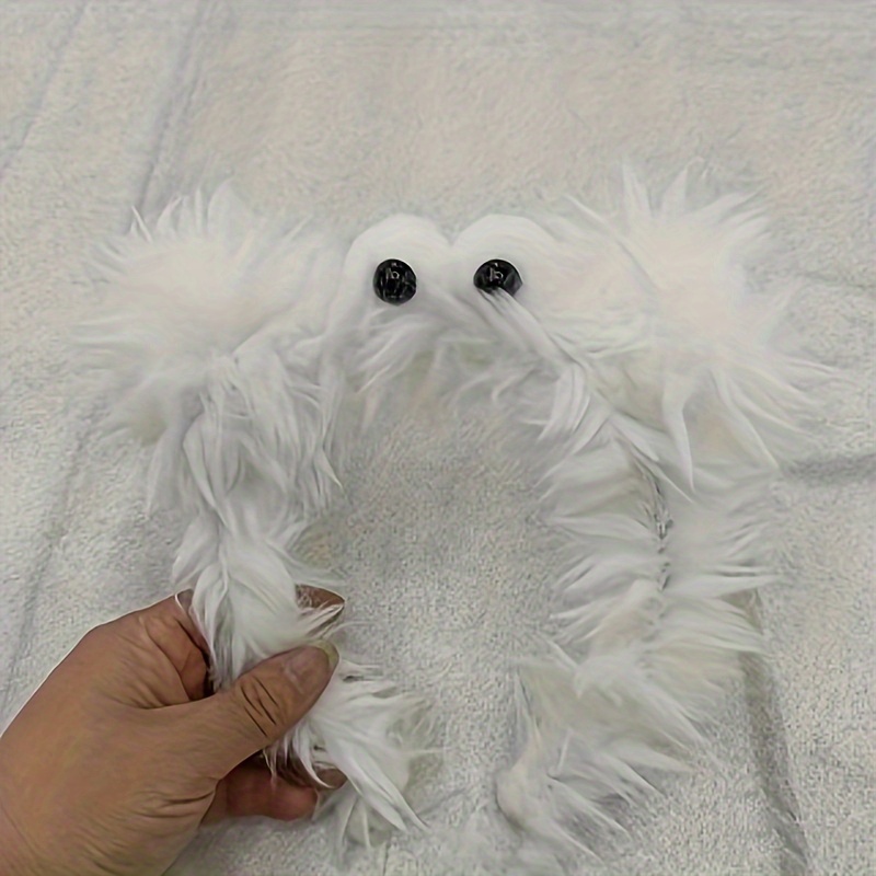 cute cartoon eyes decorative head band plush non slip hair - Temu Australia