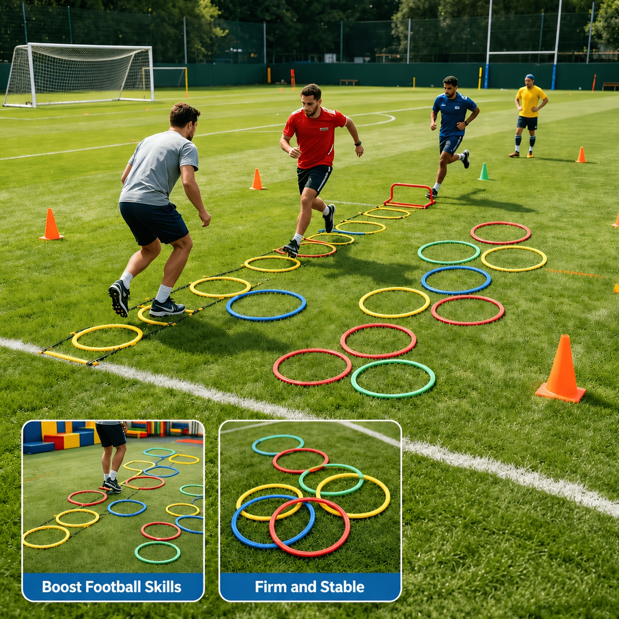sports equipment sold on Temu United States