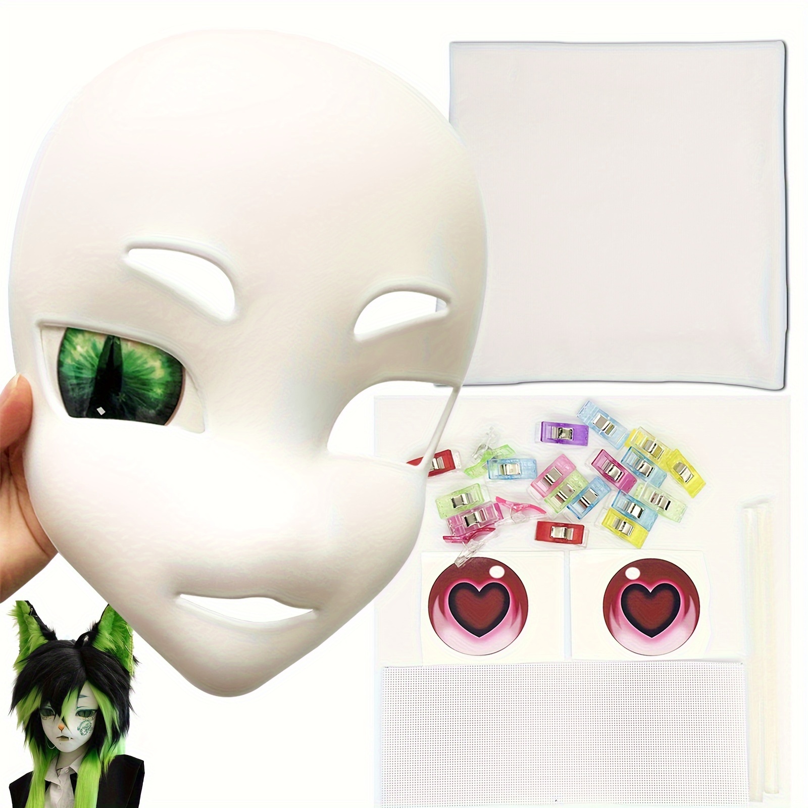 therian masks sold on Temu United States