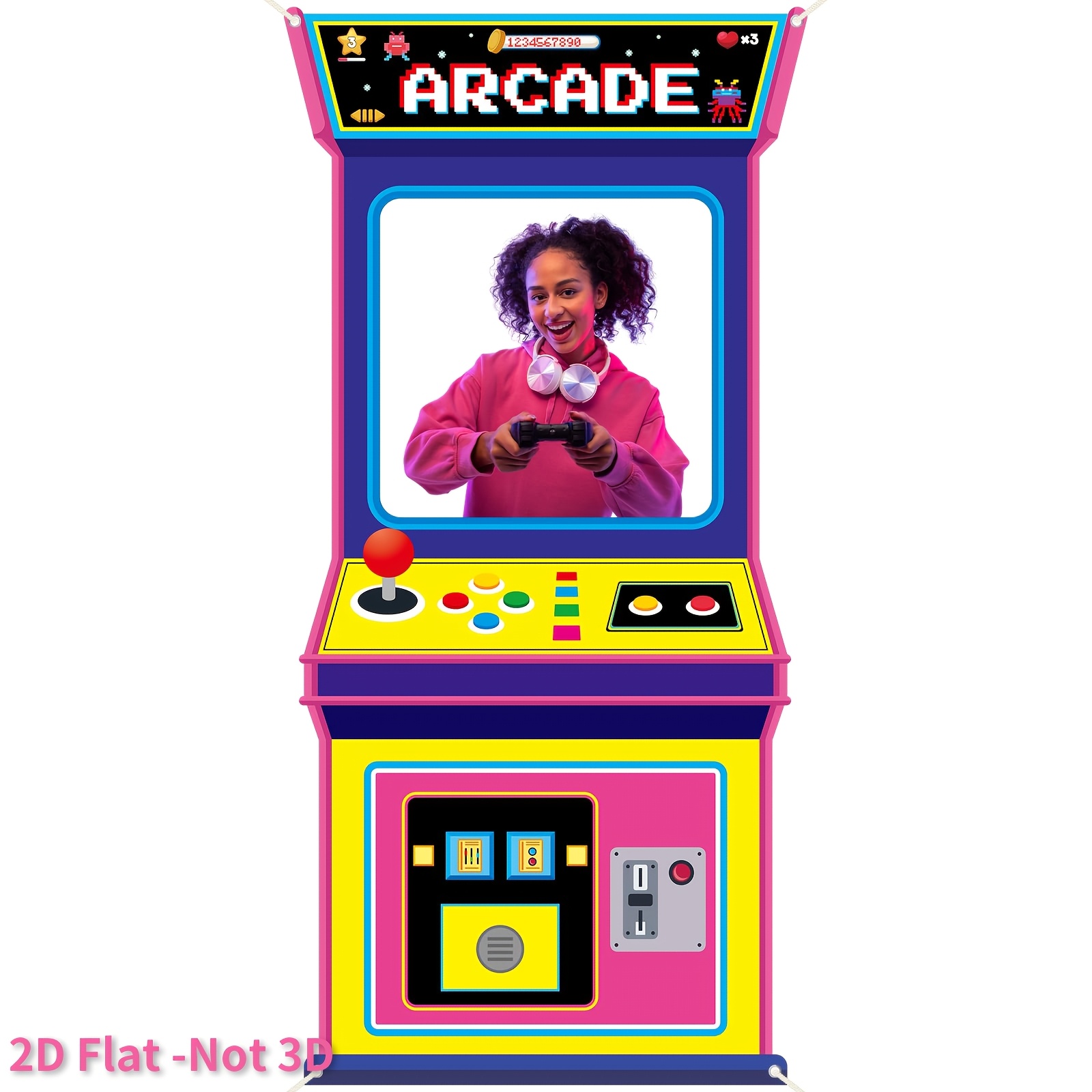 arcade game posters sold on Temu Australia