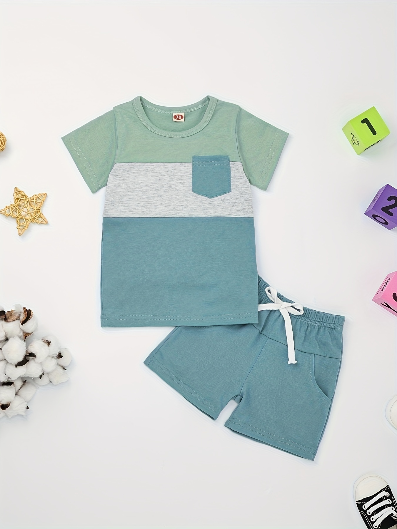 Baby Boy Clothes Toddler Boy Summer Outfits Short Sleeve - Temu