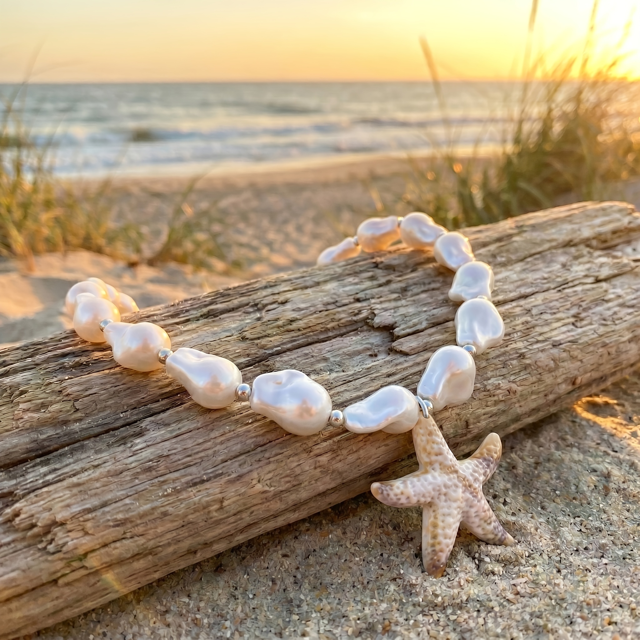 shell necklace sold on Temu United States