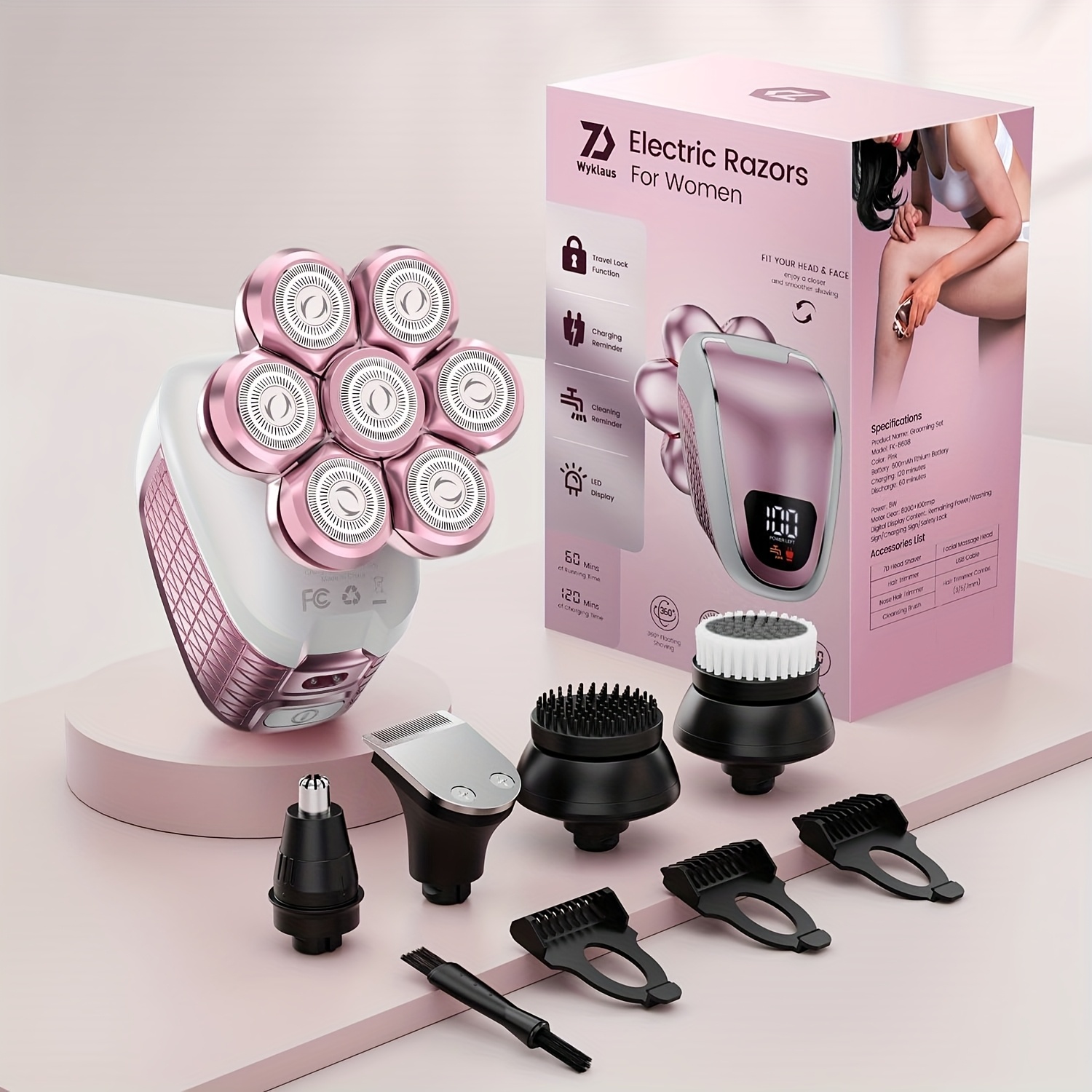 electric shavers sold on Temu United States