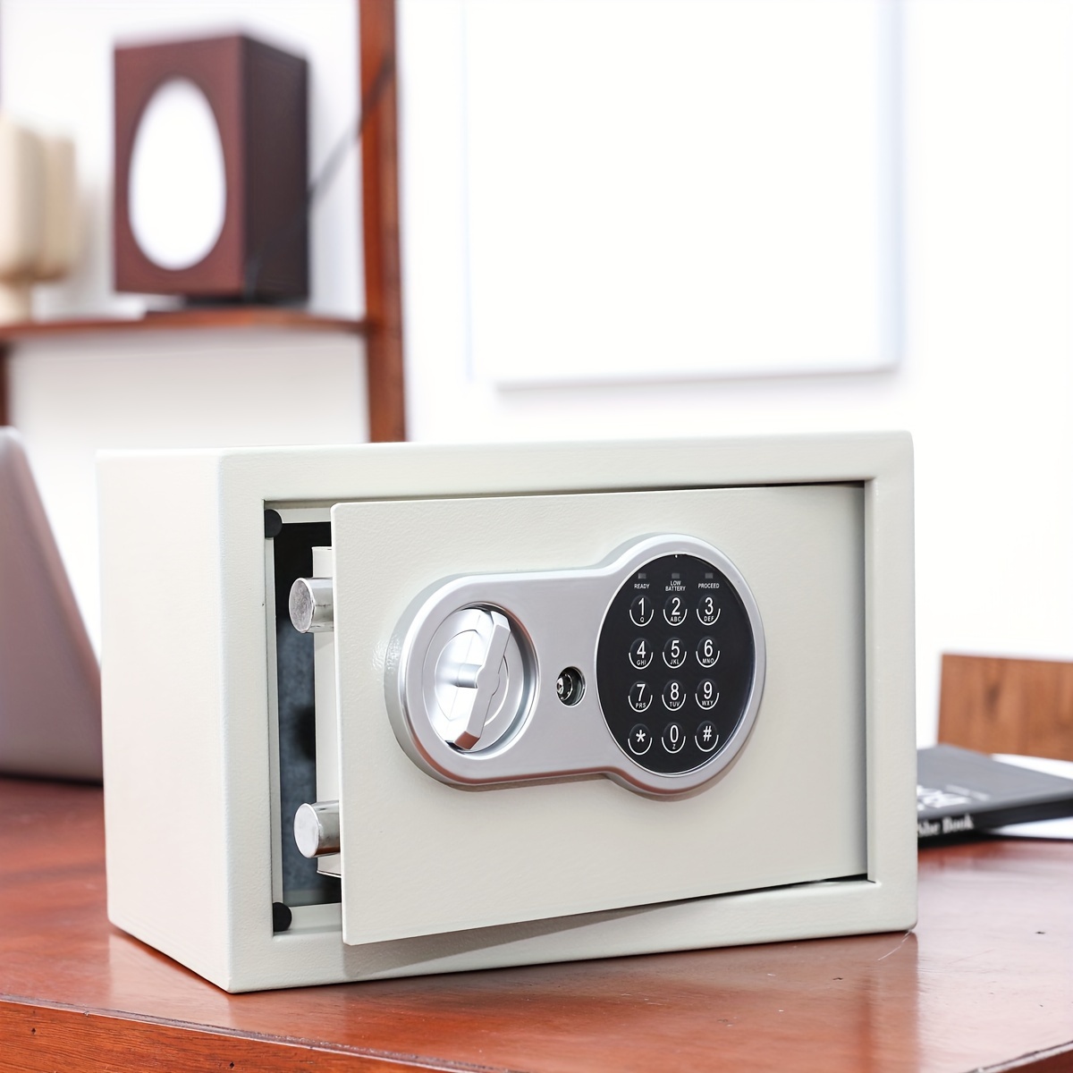 Waterproof Steel Cabinet Safe, Electronic Combination Lock, Battery ...