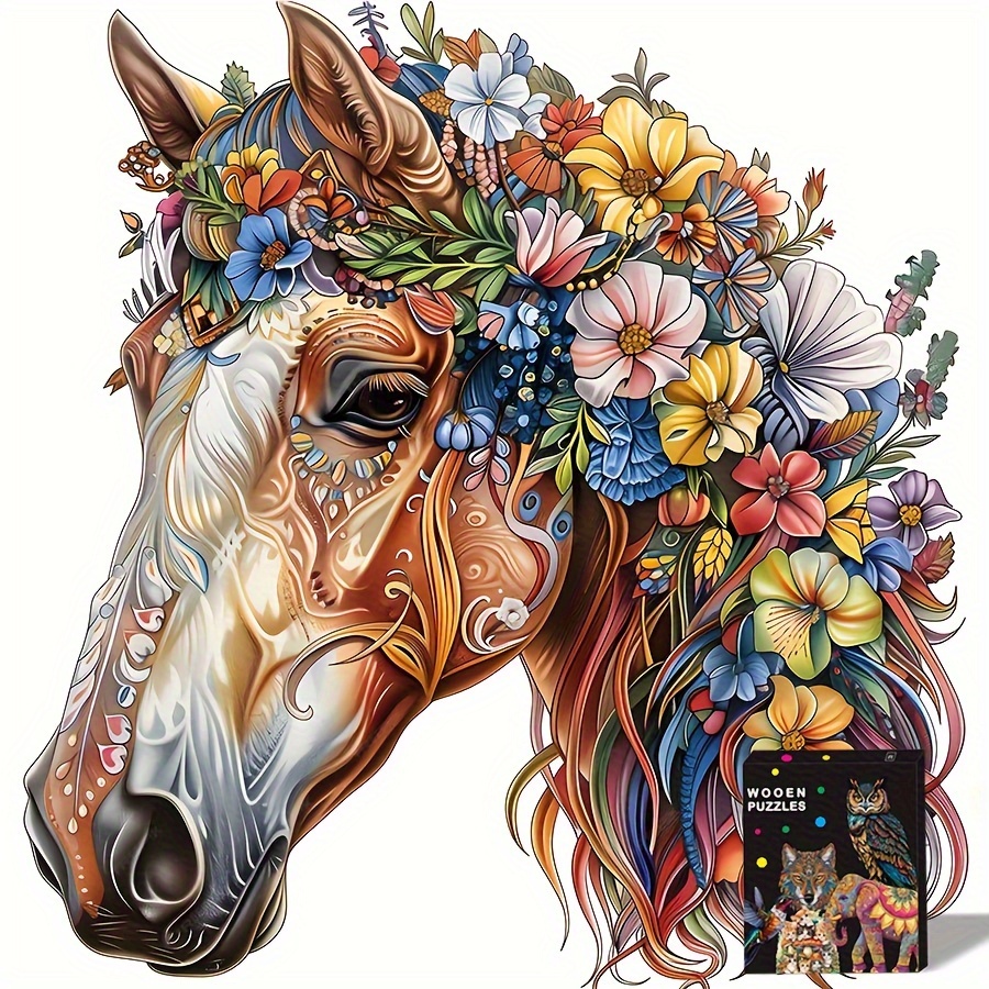 wood puzzles sold on Temu United States